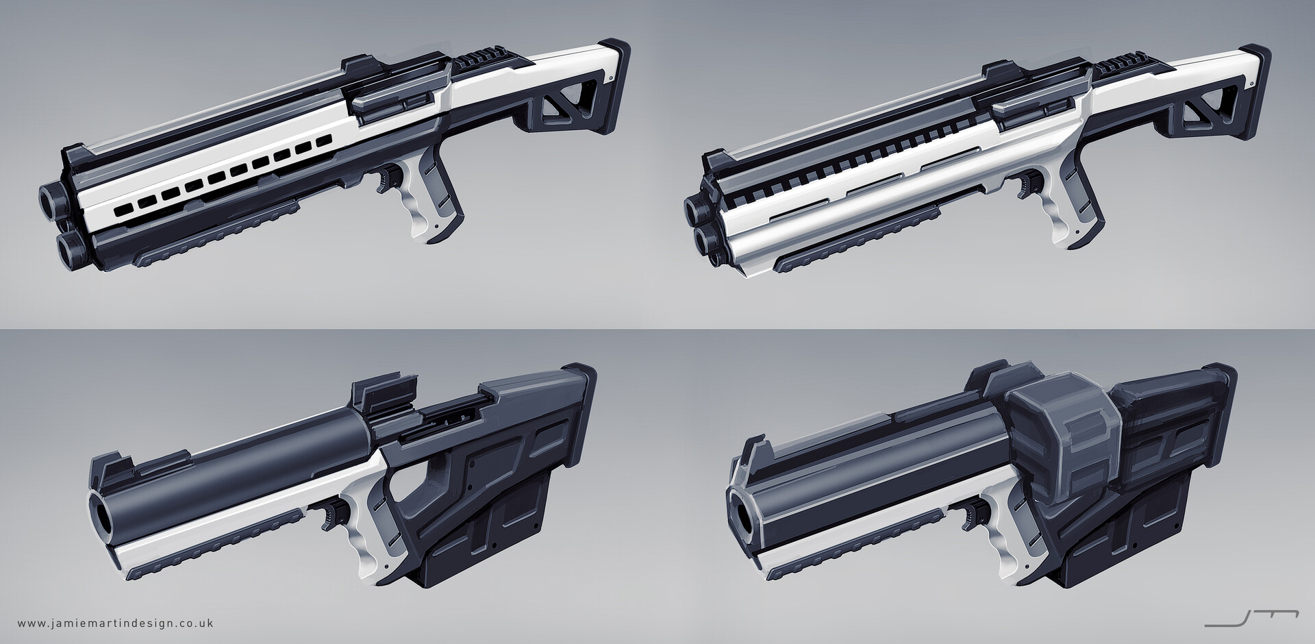 Jamie Martin - Scifi Energy Weapons, Grenade Launchers & Mines - gun ...