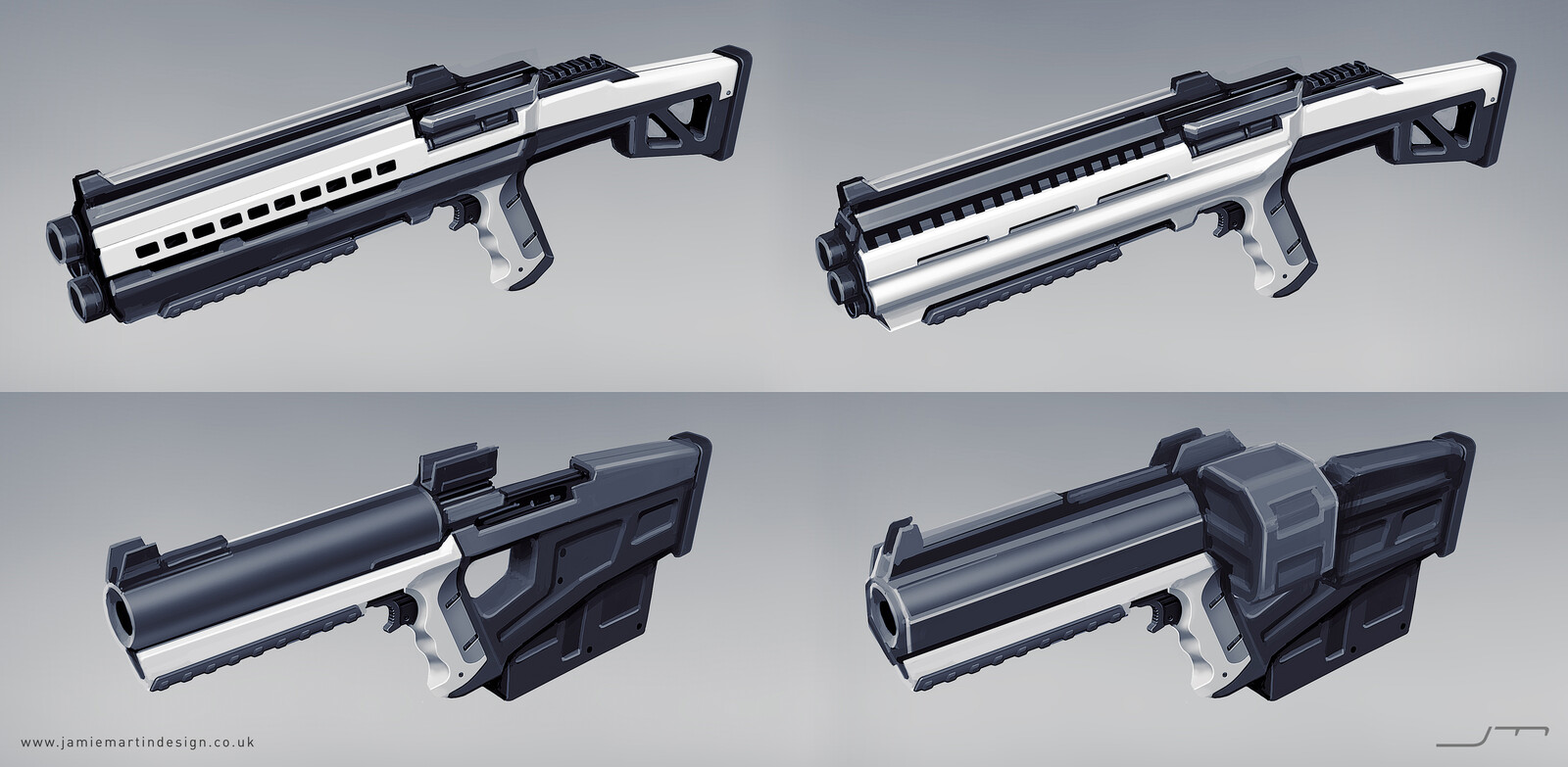 Jamie Martin - Scifi Energy Weapons, Grenade Launchers & Mines - gun ...