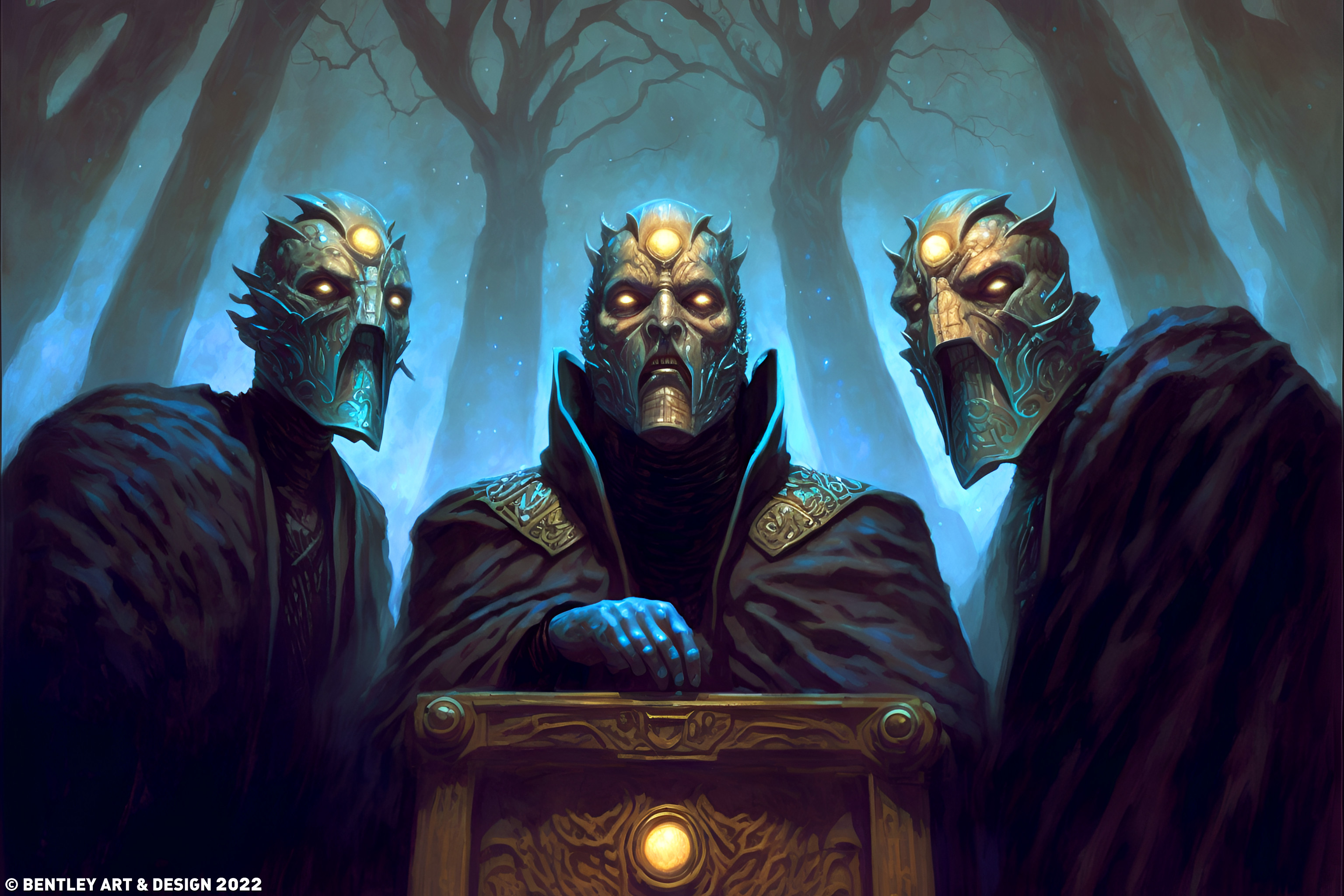 Bentley Art & Design - The Three Judges