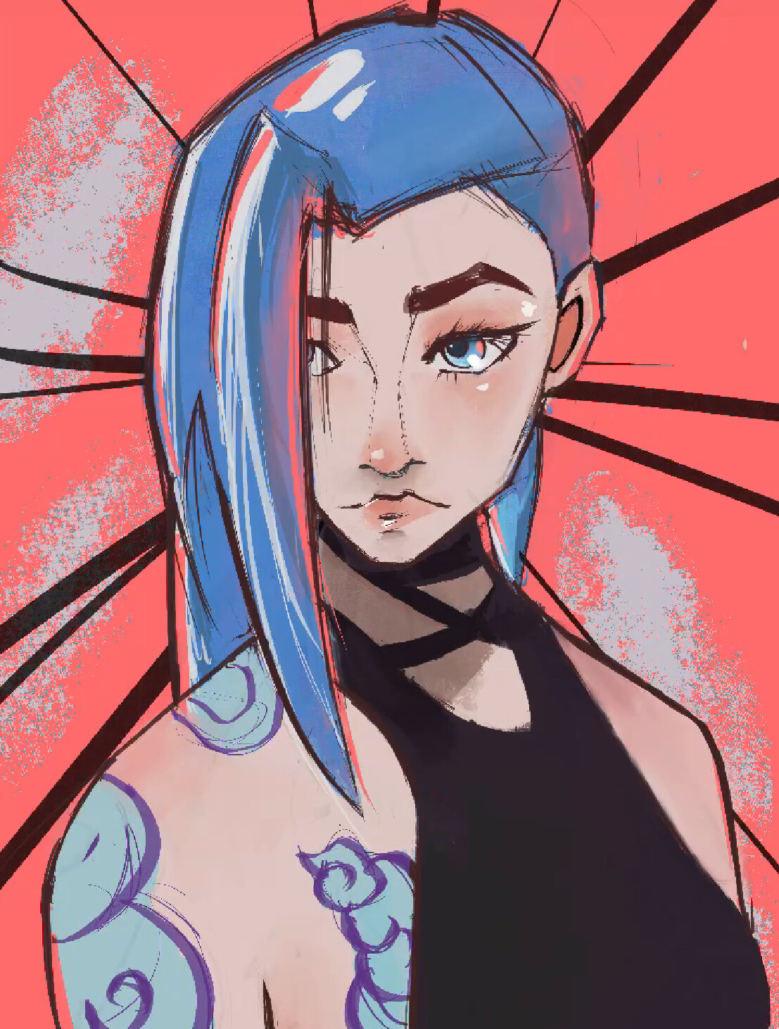 ArtStation - Jinx-Arcane