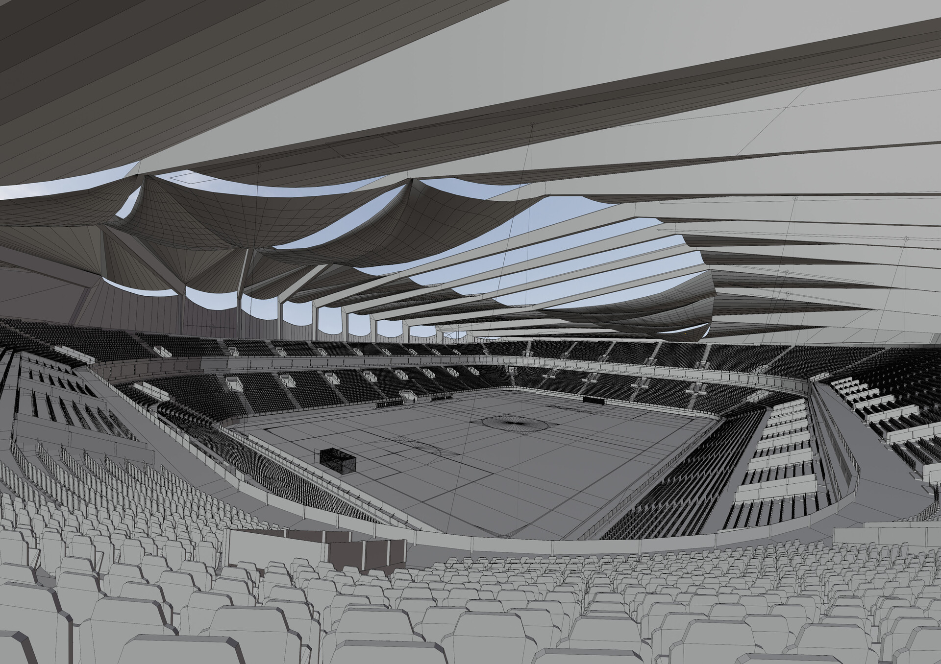 3Drinker - Al-Khor stadium concept design