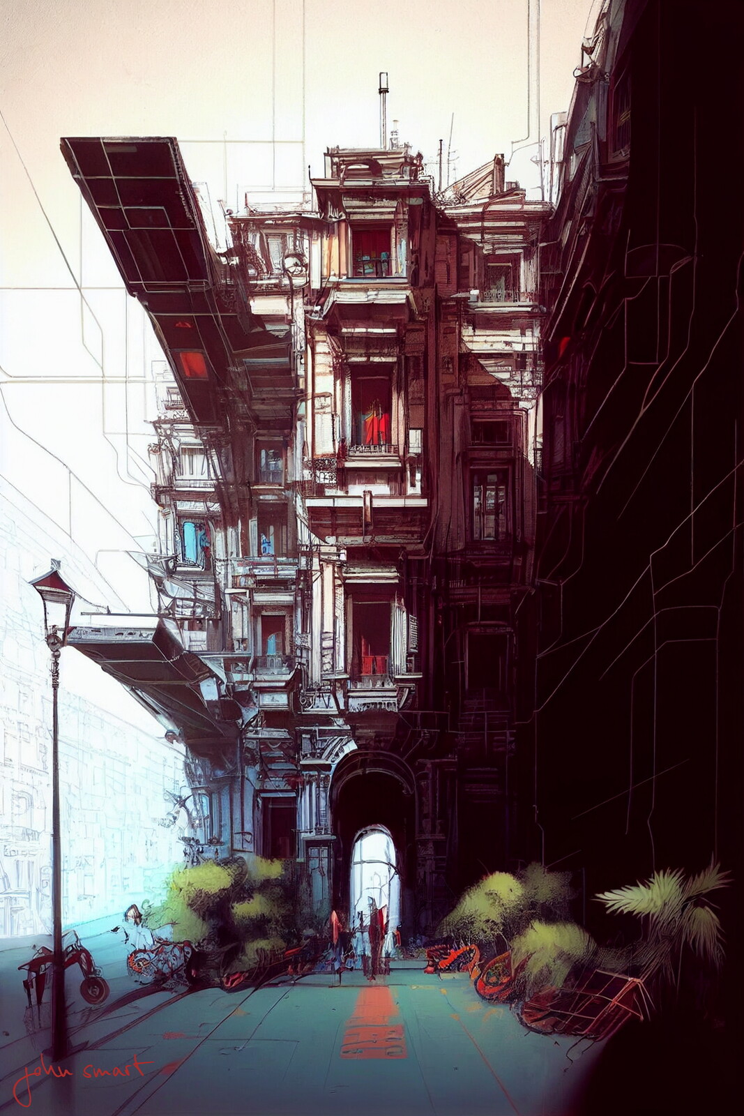 john smart - one of a hundred millions, john smart, midjourney_ai 2022