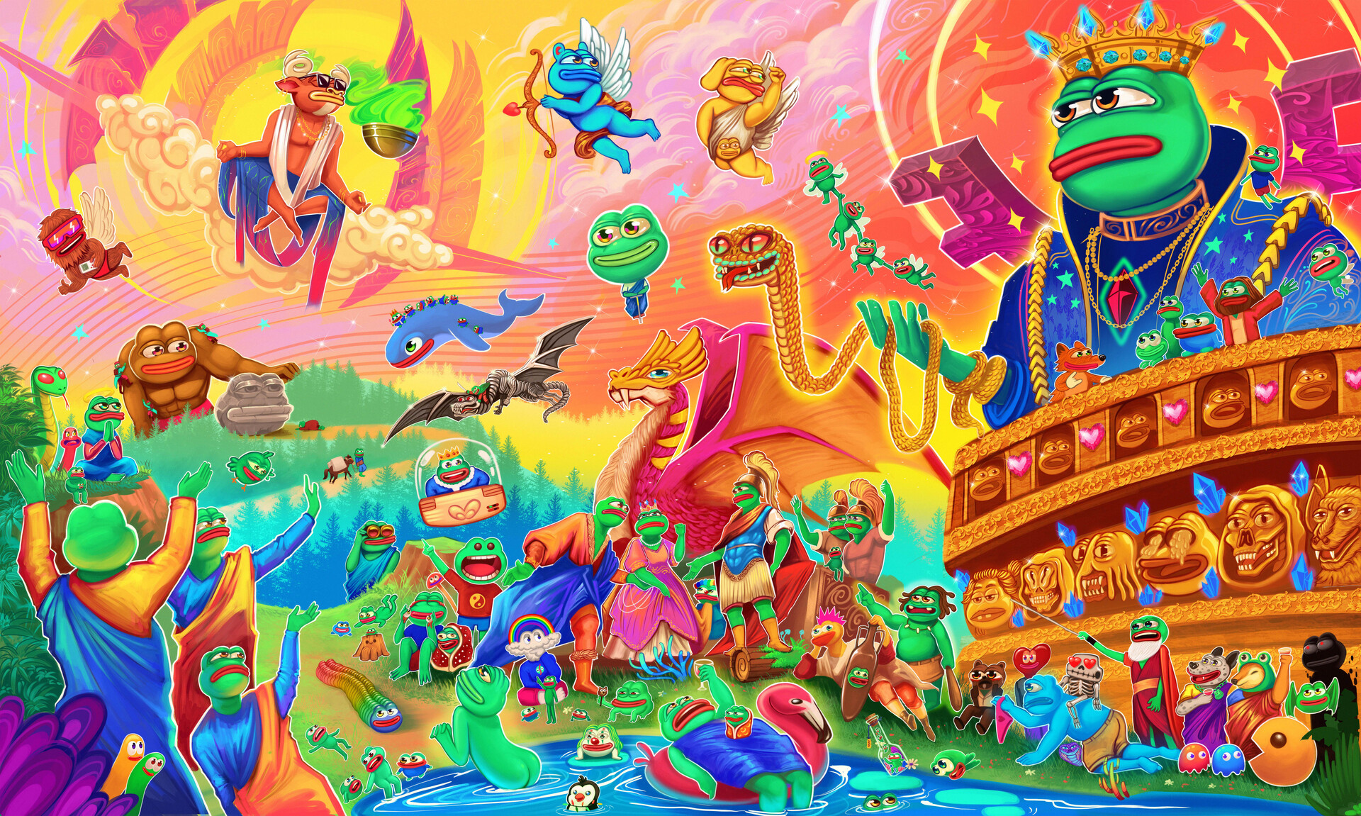 ArtStation - Pepe At The Dawn Of A New Age