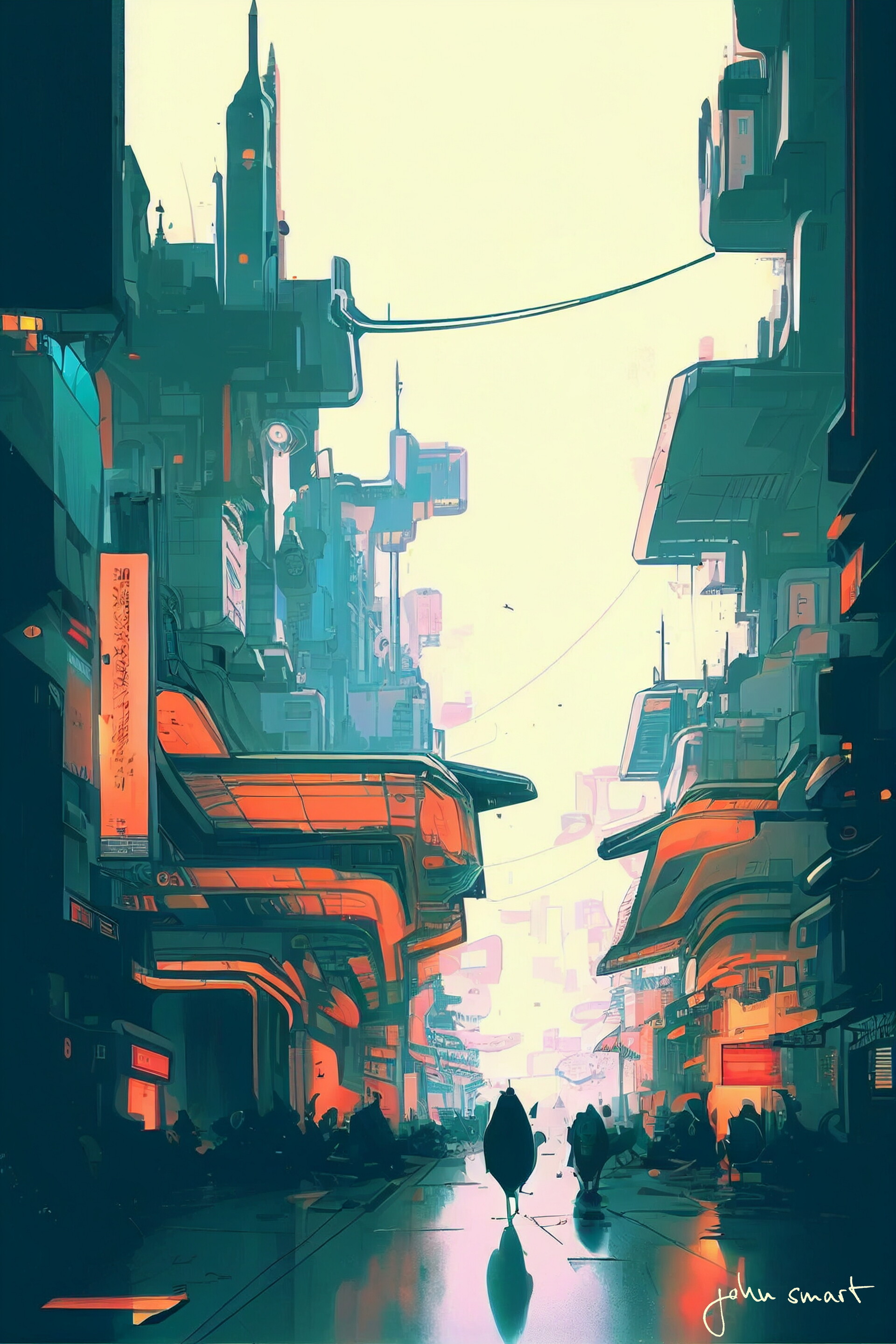 ArtStation - one of a hundred millions, john smart, midjourney_ai 2022