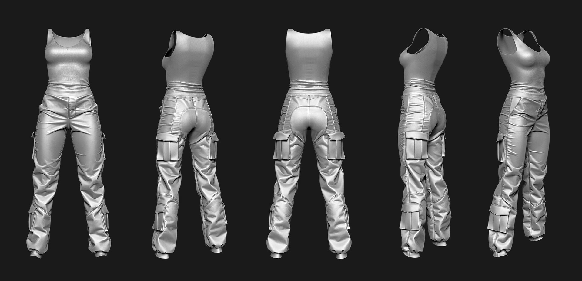 Anna - Clothes Texture Variations Part.1