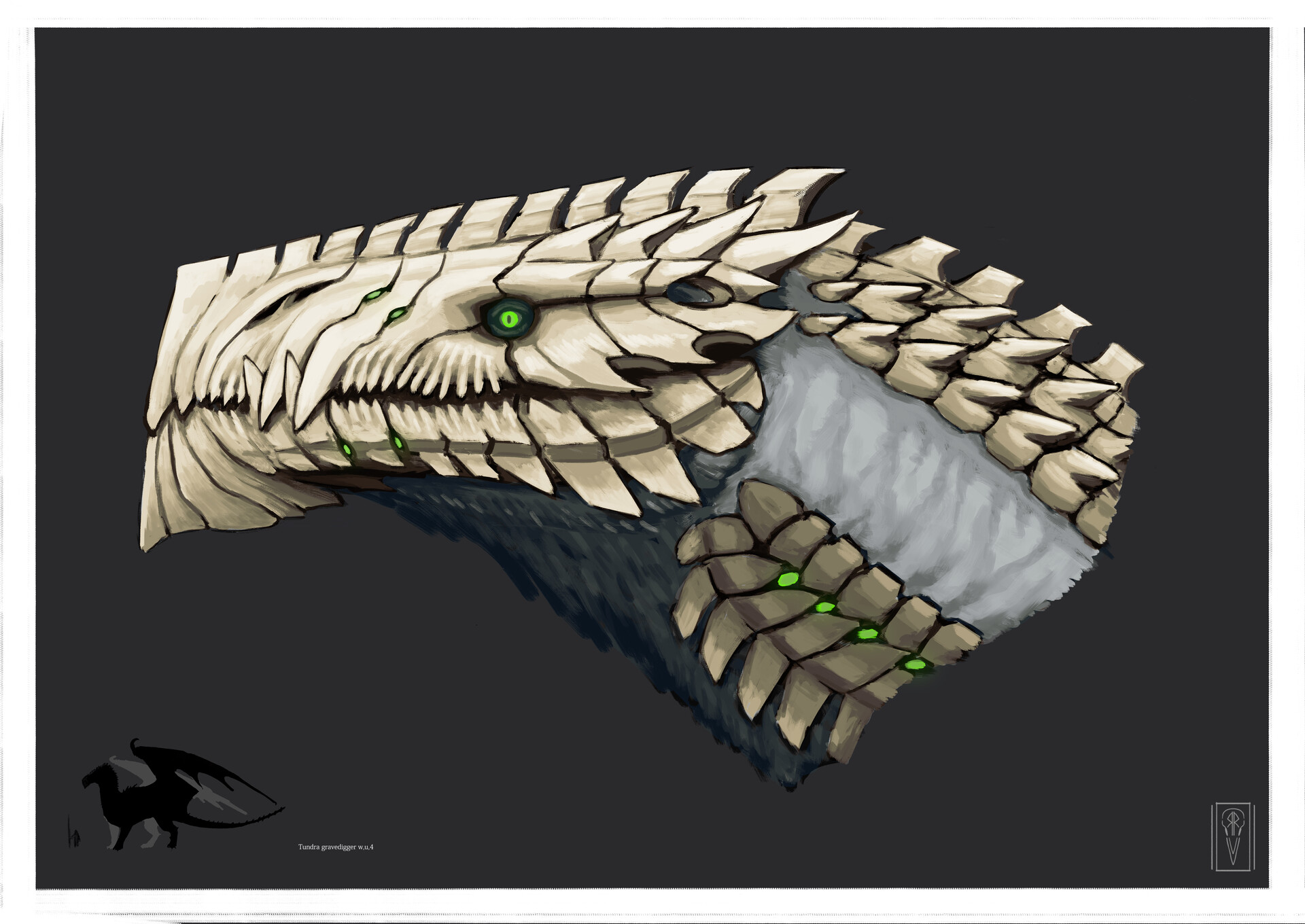 ArtStation - Boneplate Dragons #1