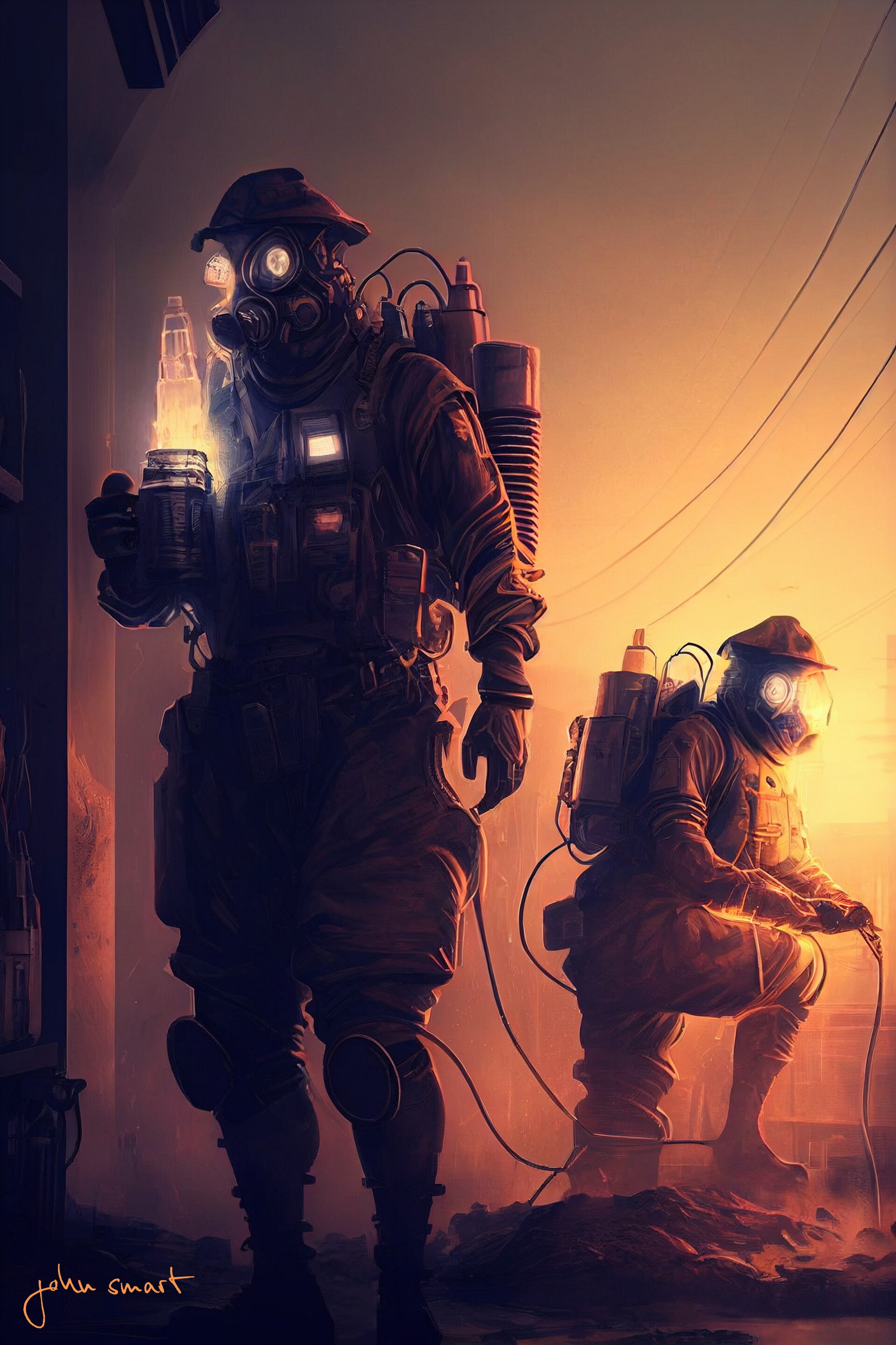 ArtStation - one of a hundred millions, john smart, midjourney_ai 2022