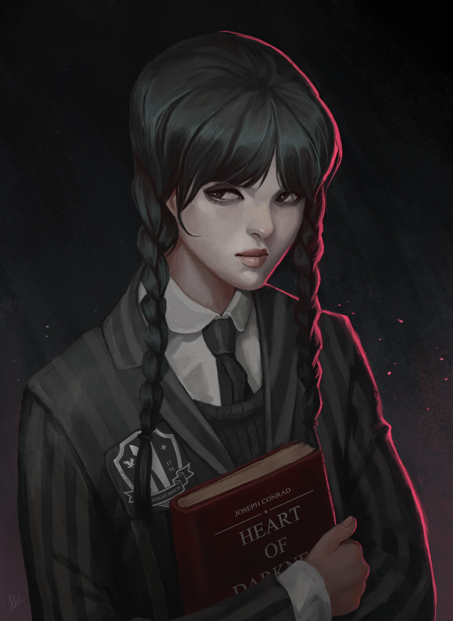 Jjarts Wednesday Addams Fanart