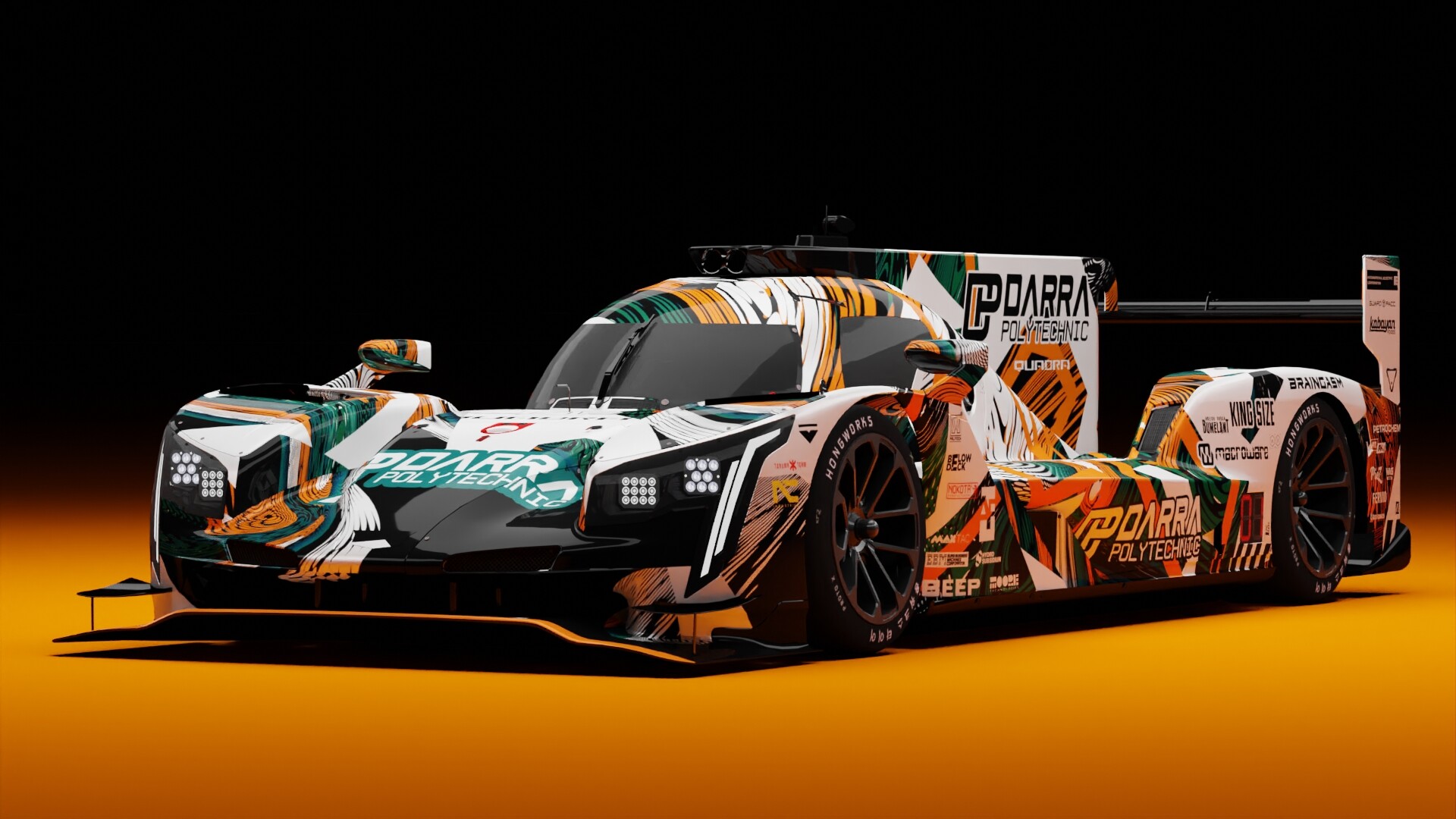 ArtStation - Cadillac DPi V.R Cyberpunk 2077 Darra Polytechnic livery