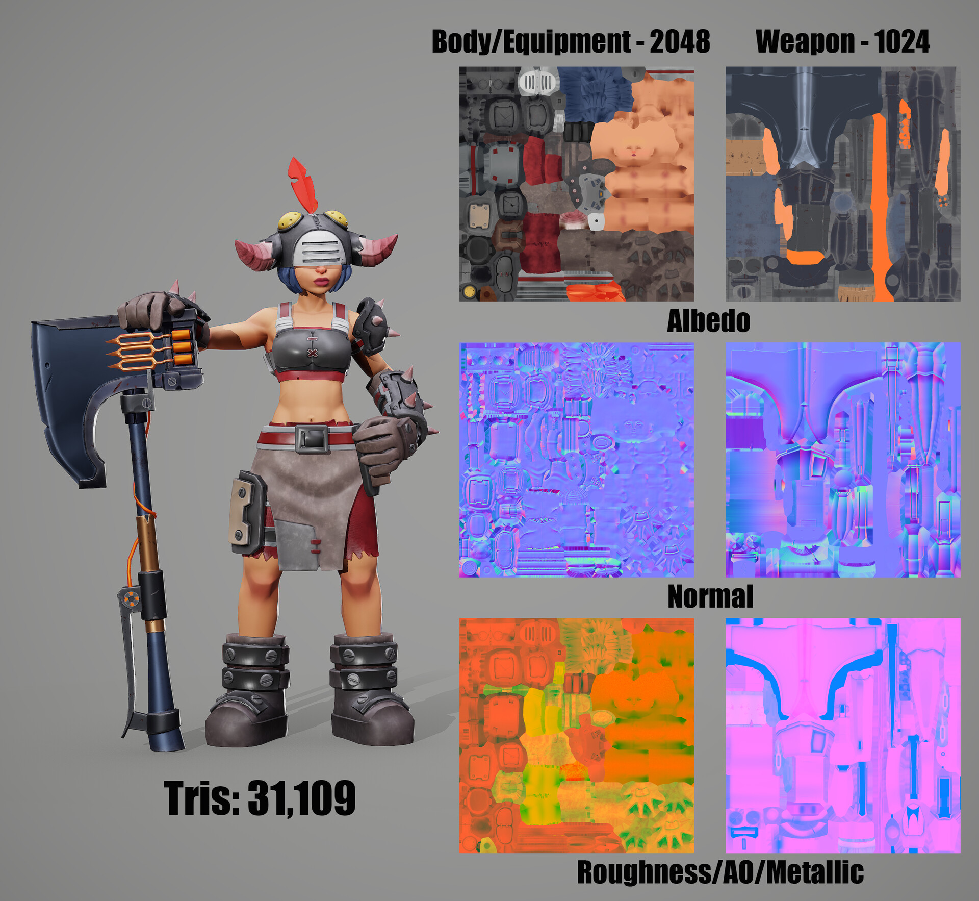 Jefferson Farias - Kuna - Scrap Town Guardian