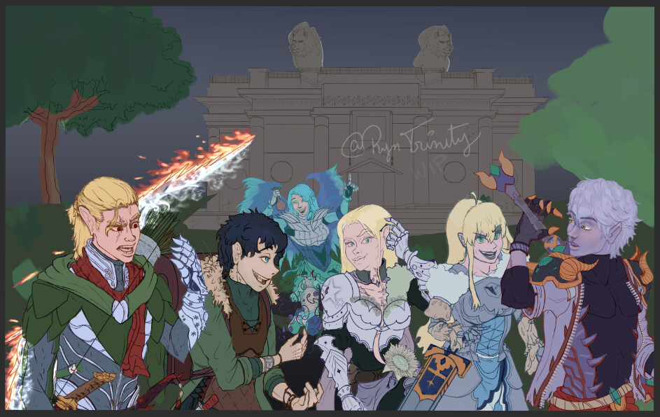 Ryn Trinity - The Six Heroes - Long-term Commission