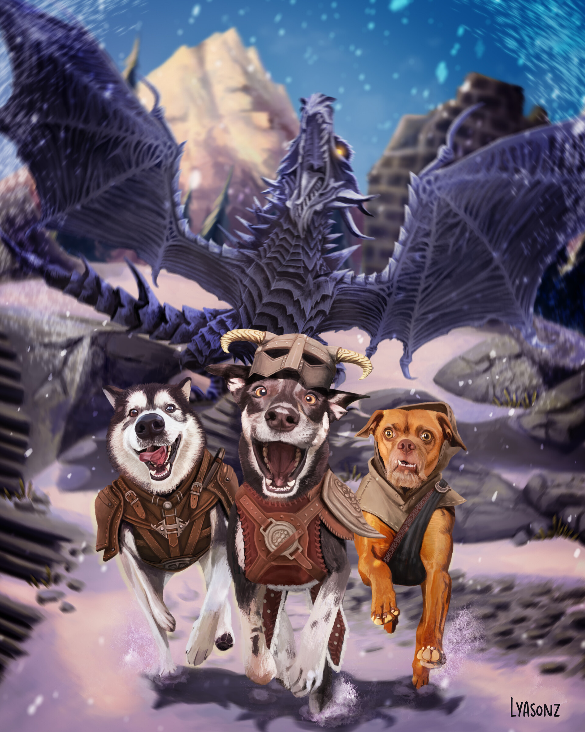 ArtStation - Fus, Ro and Dah!