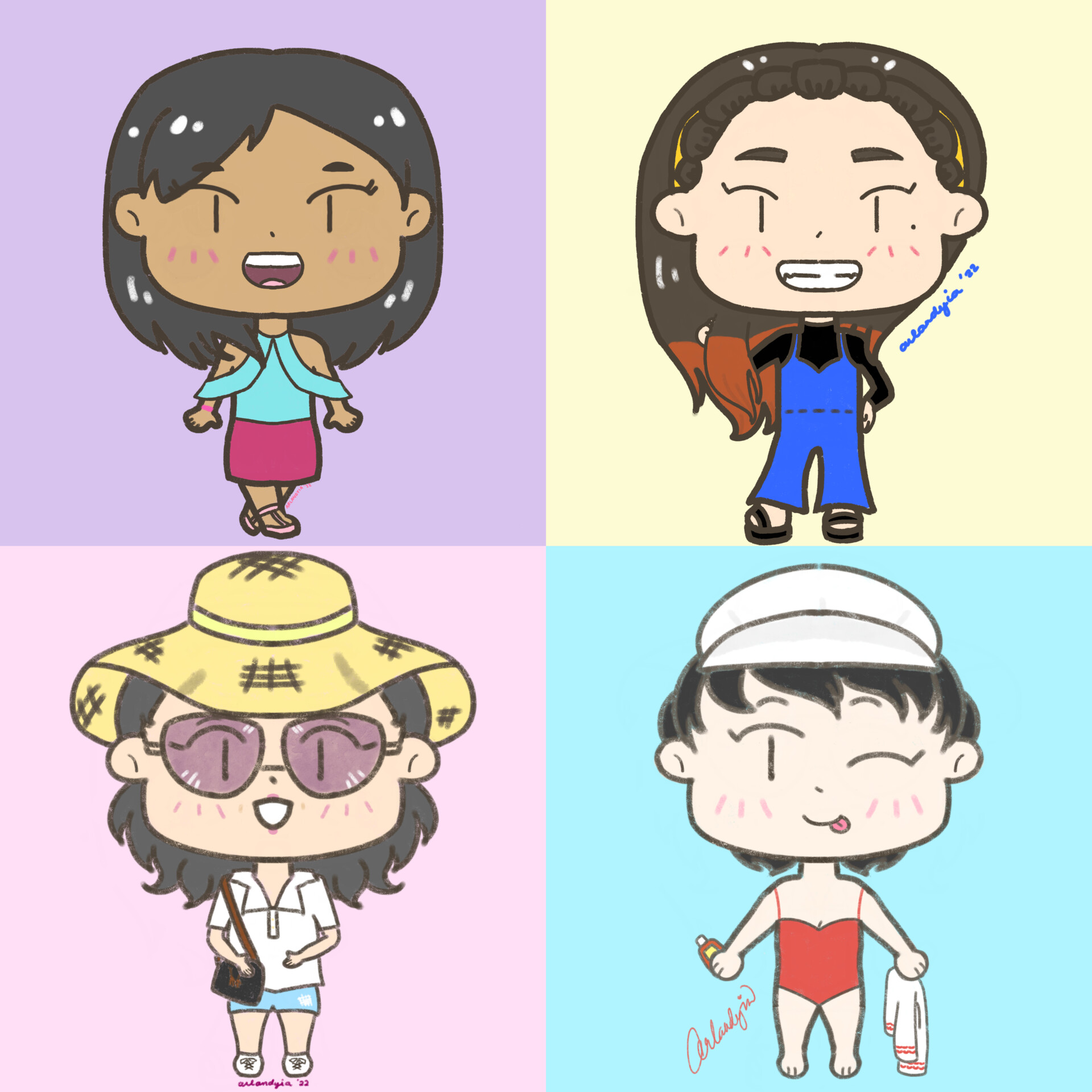 ArtStation - Chibi Doodle Practice