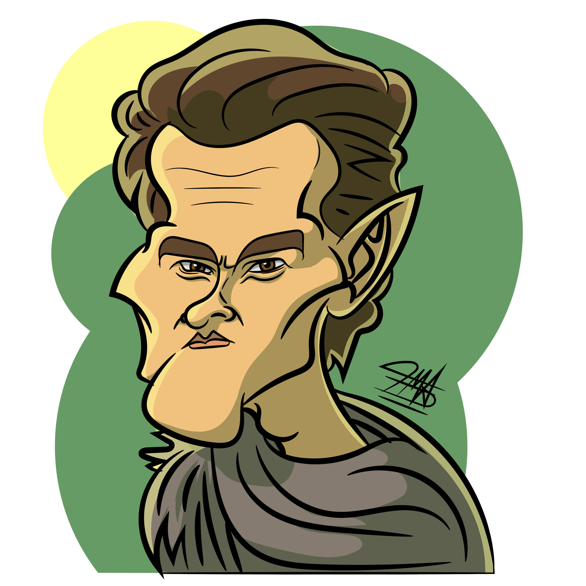 ArtStation - Robert Aramayo is Elrond