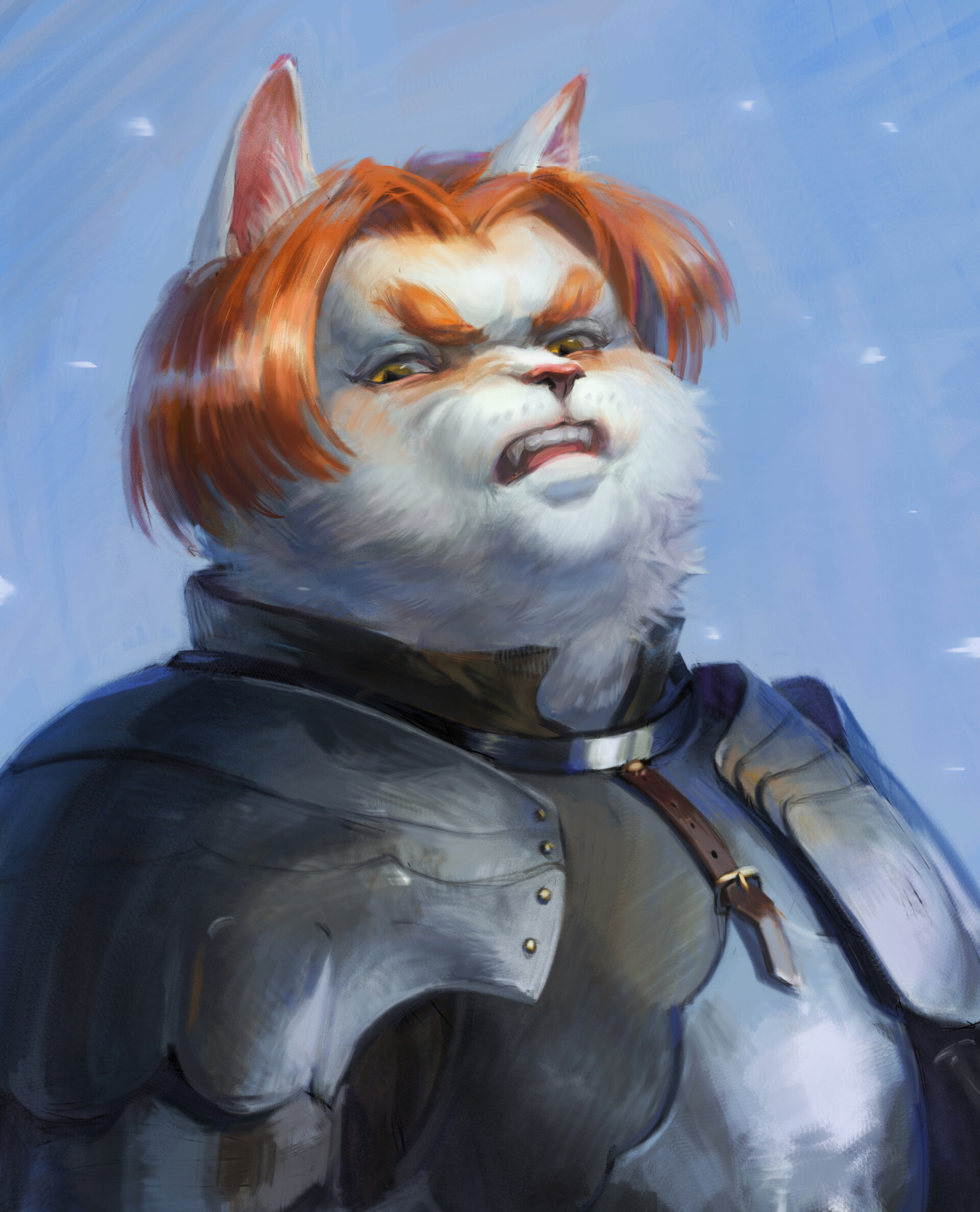 ArtStation - Angry knight