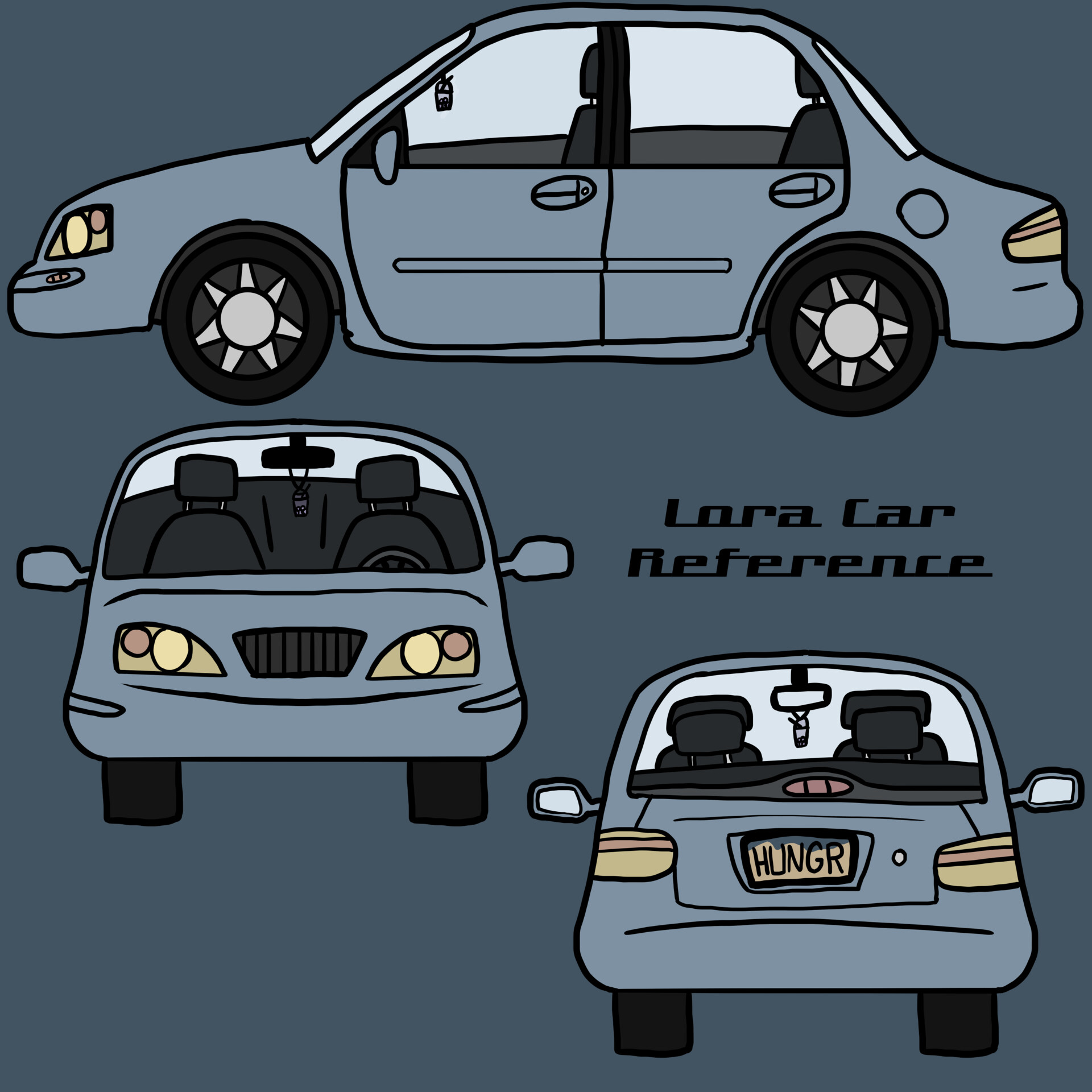 ArtStation - Car Design Reference Sheet