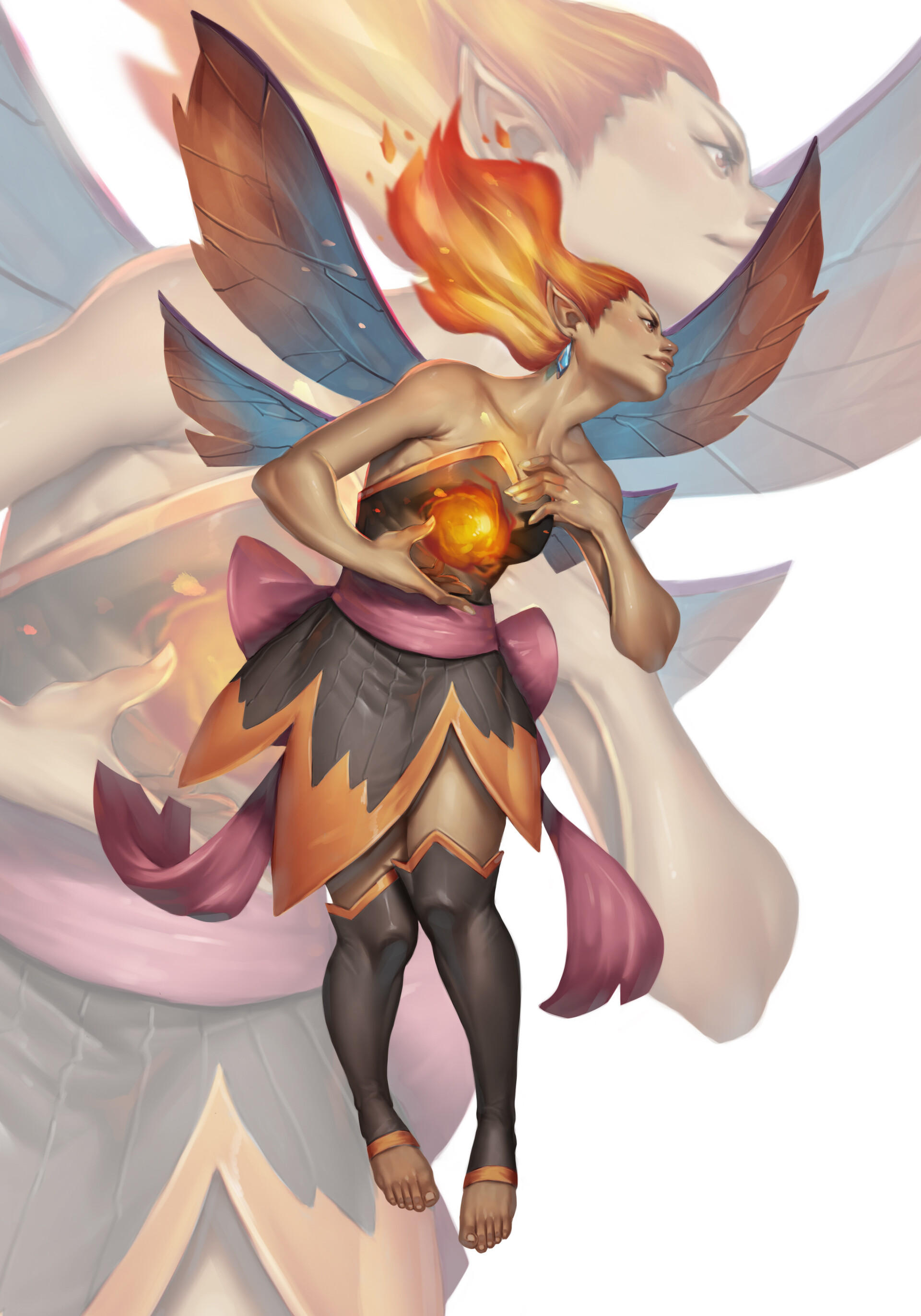 ArtStation - Fire Fairy - Commission