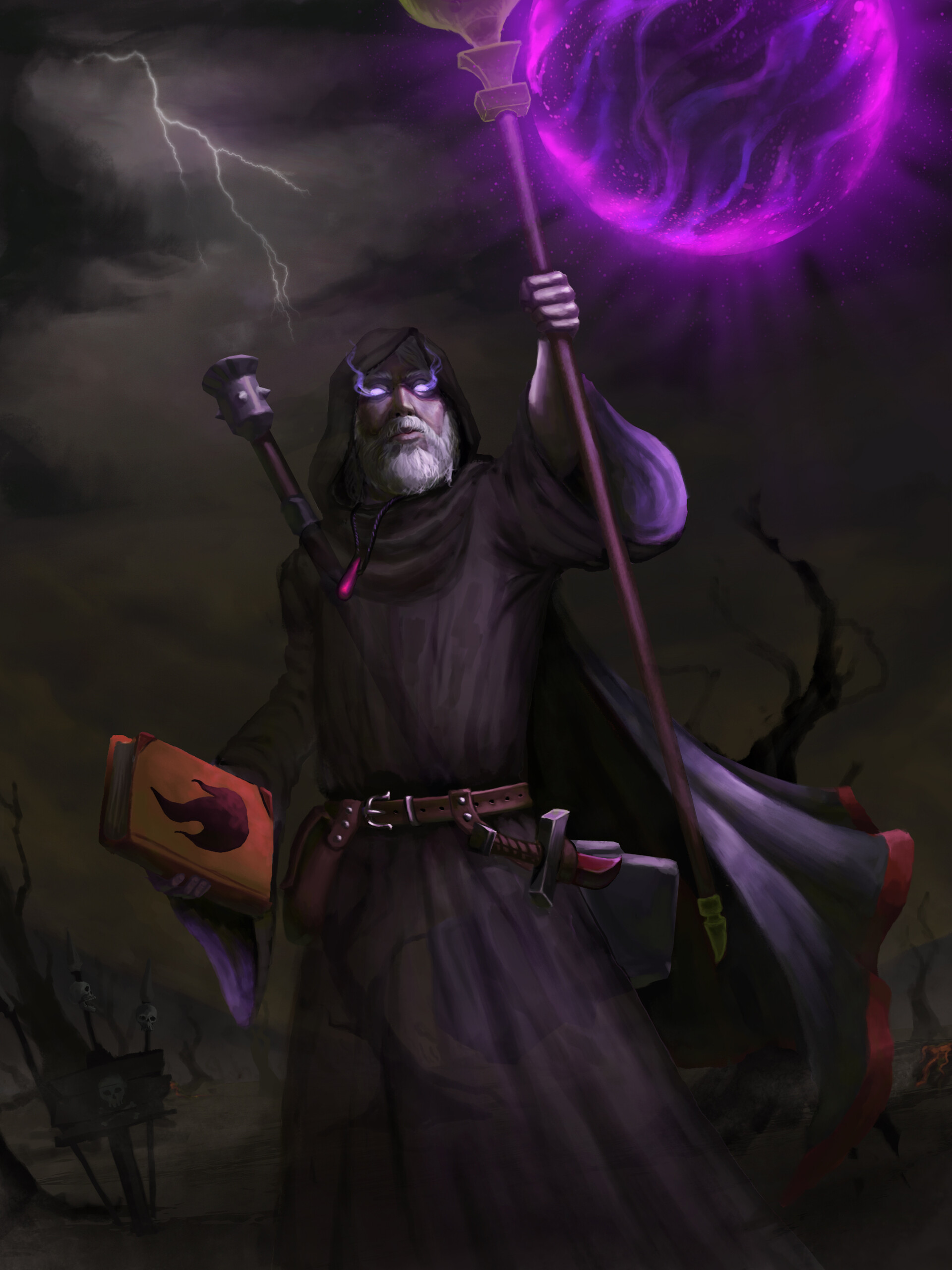 ArtStation - Osrs Wild pvp mage