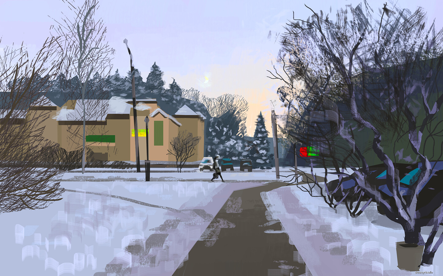 ArtStation - Cold winter