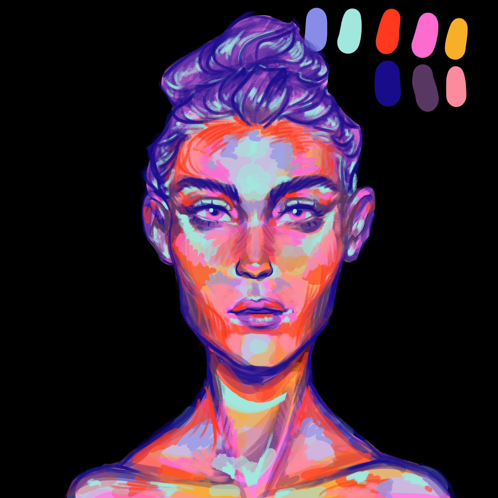 ArtStation - Funky & colorful