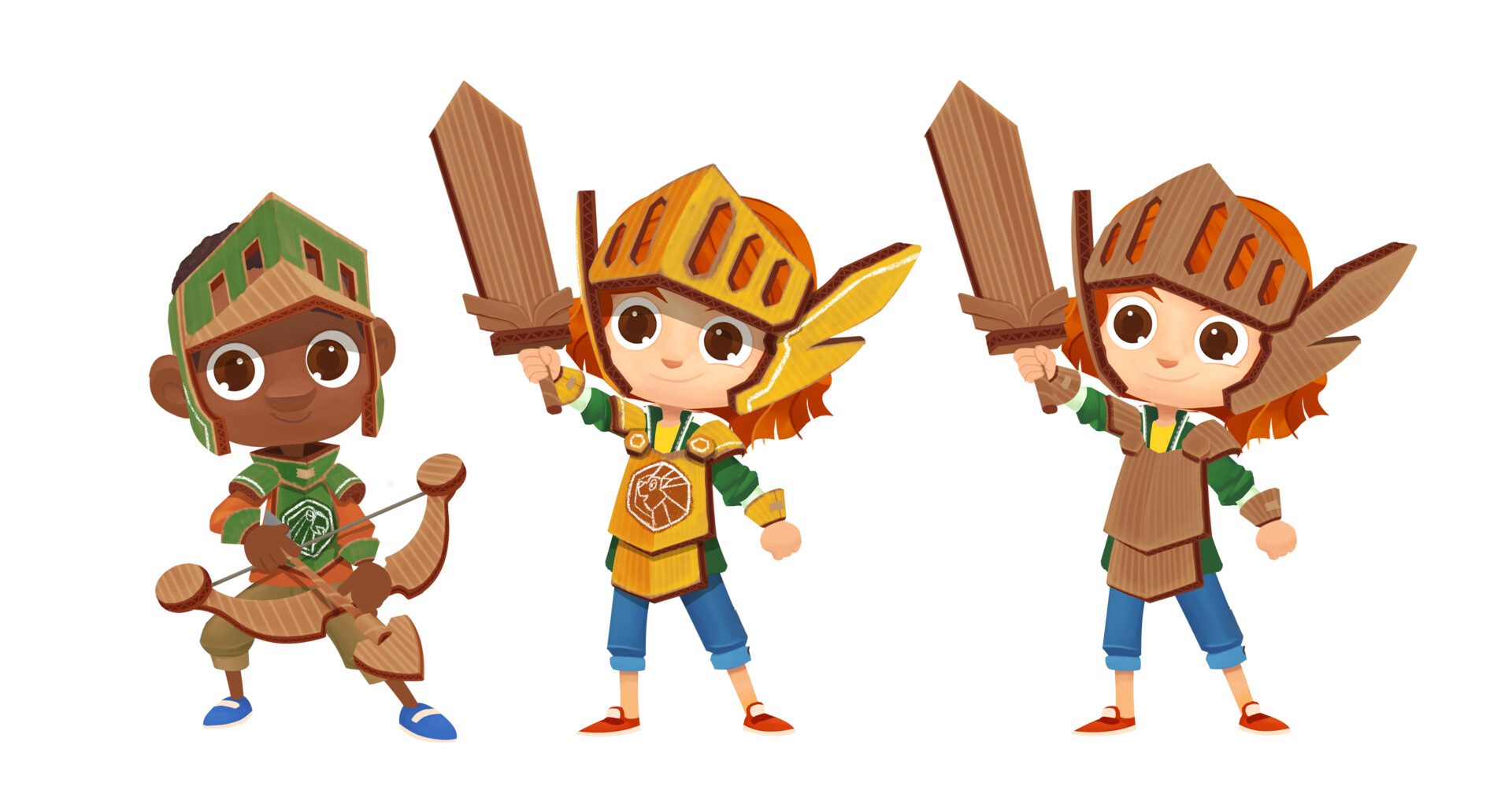 Mohamad Syazwan Bin Mustapah - Scribble Studios Cardboard Knights