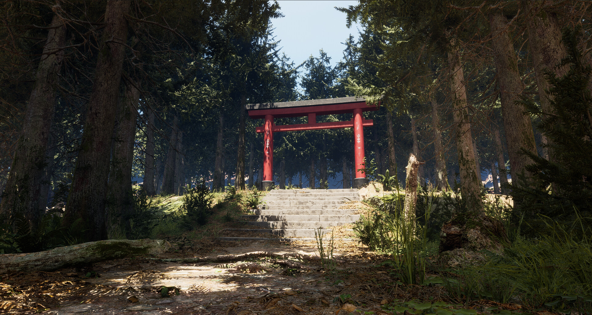ArtStation - Torri Gate / Japanese Forrest