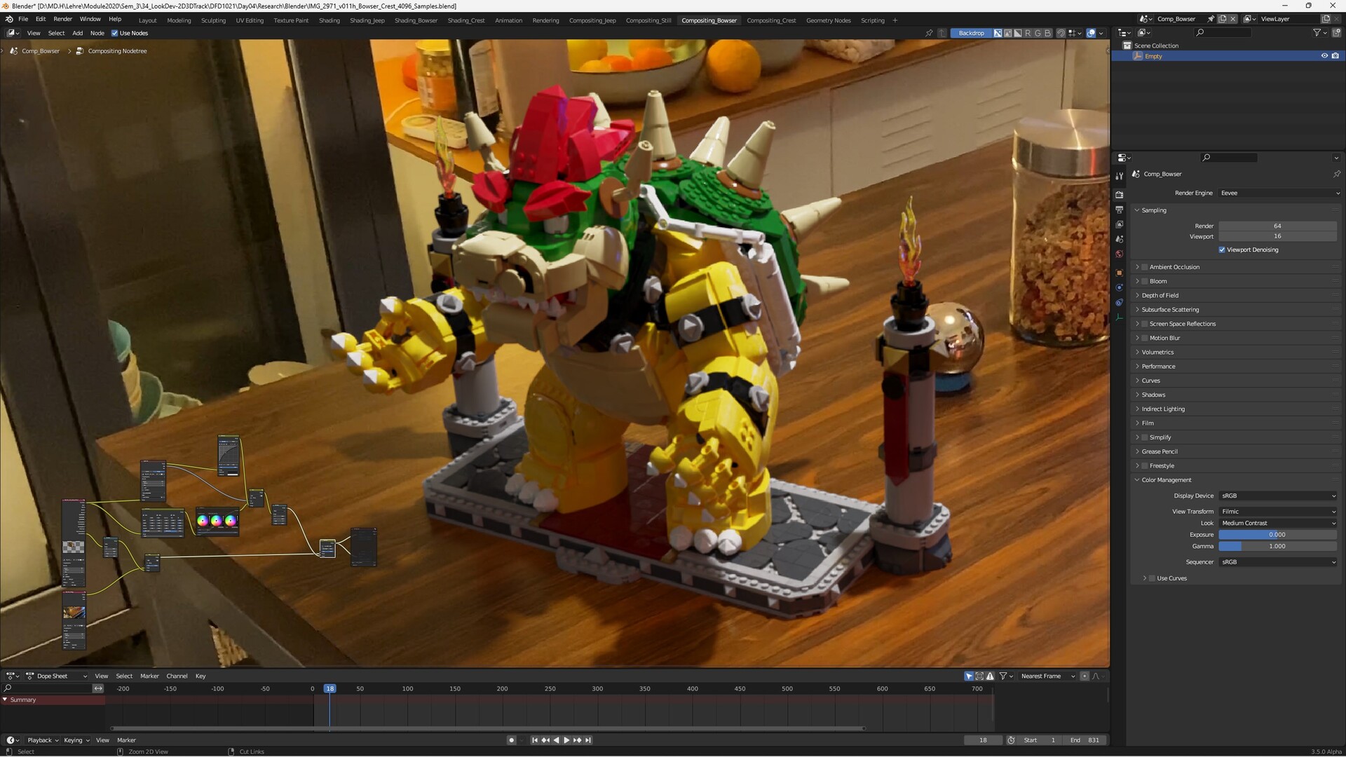 ArtStation - 3.4 Look Development: 3D Tracking + HDR Image-based Rendering