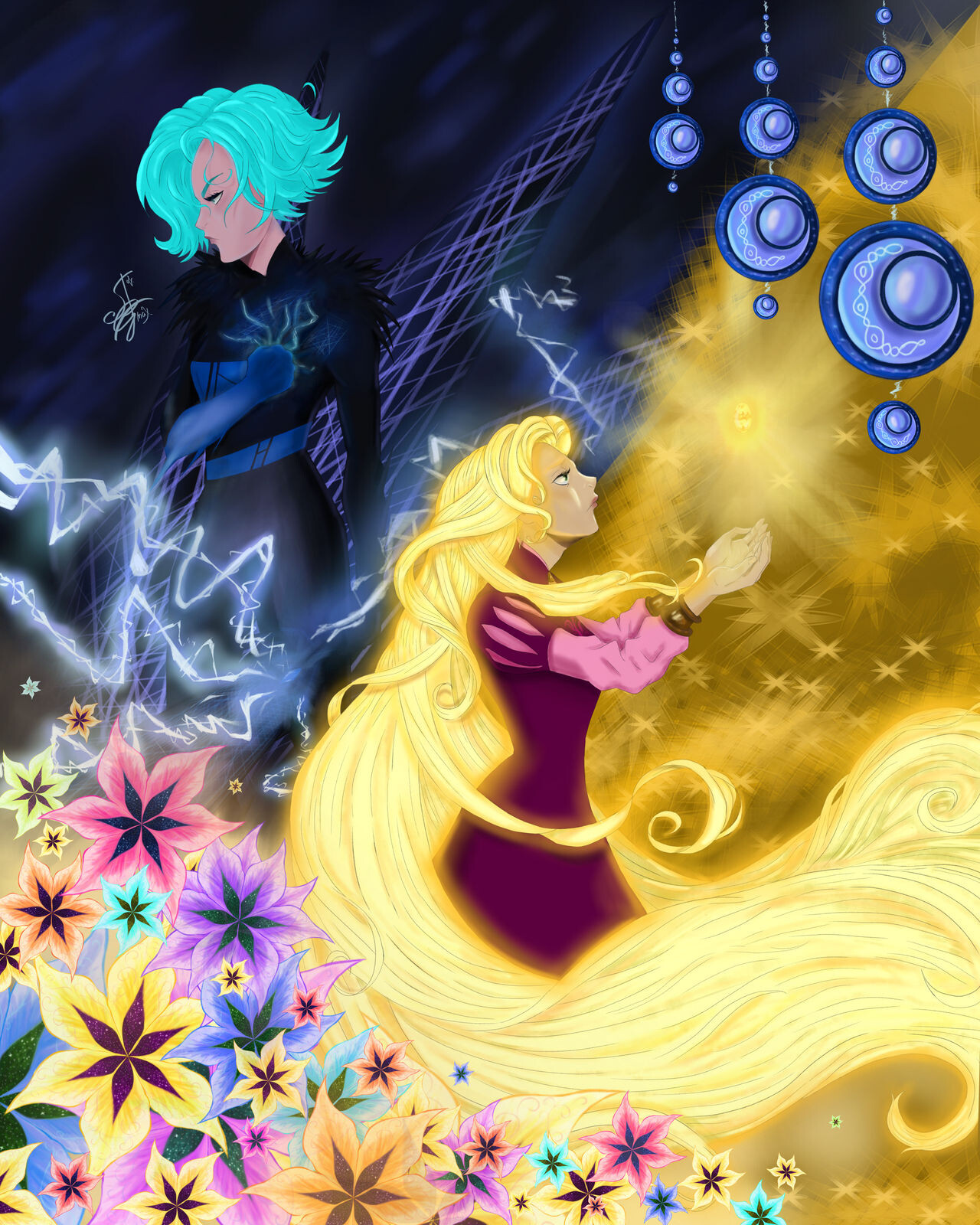 ArtStation - Rapunzel and Cassandra