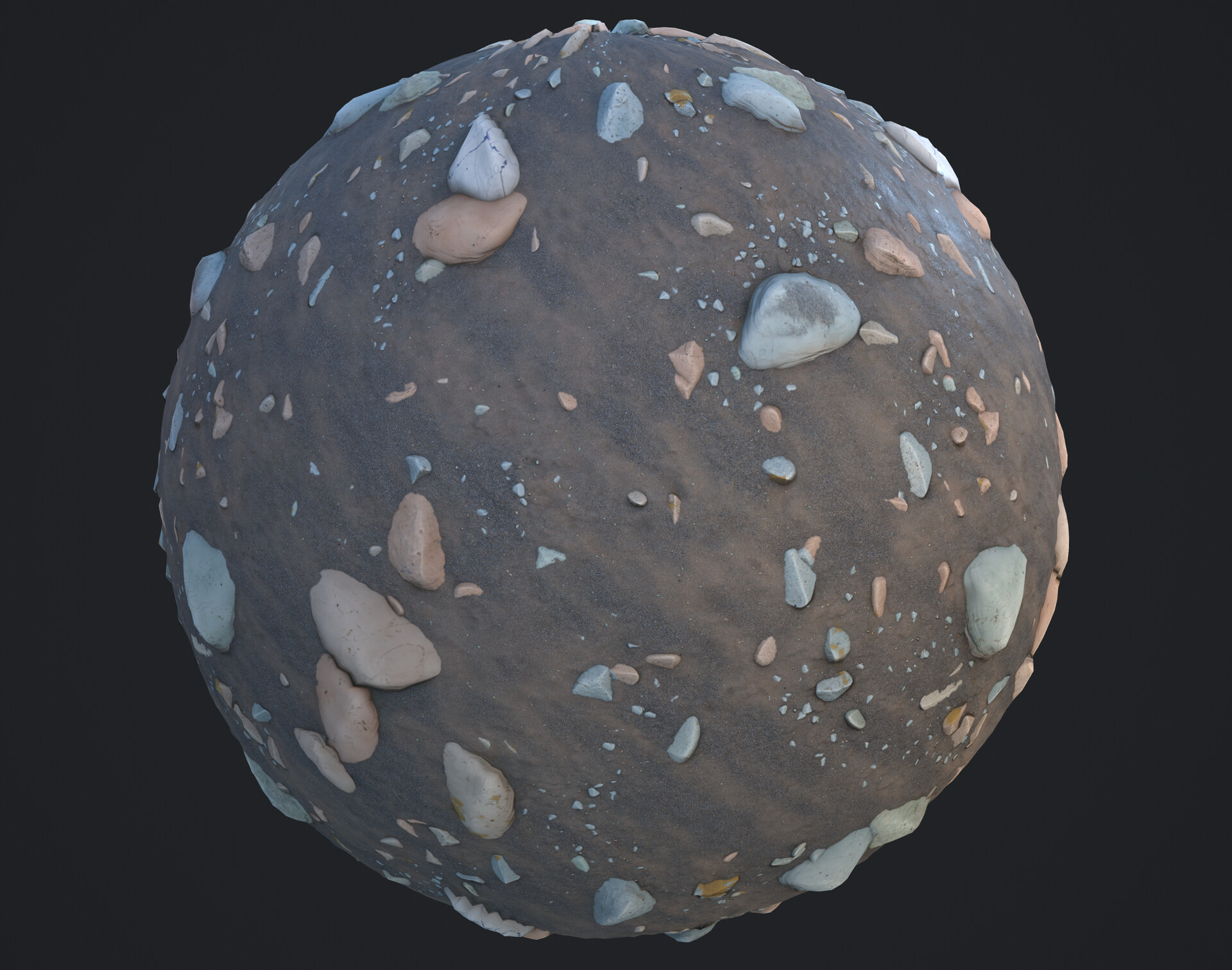 ArtStation - Beach pebbles