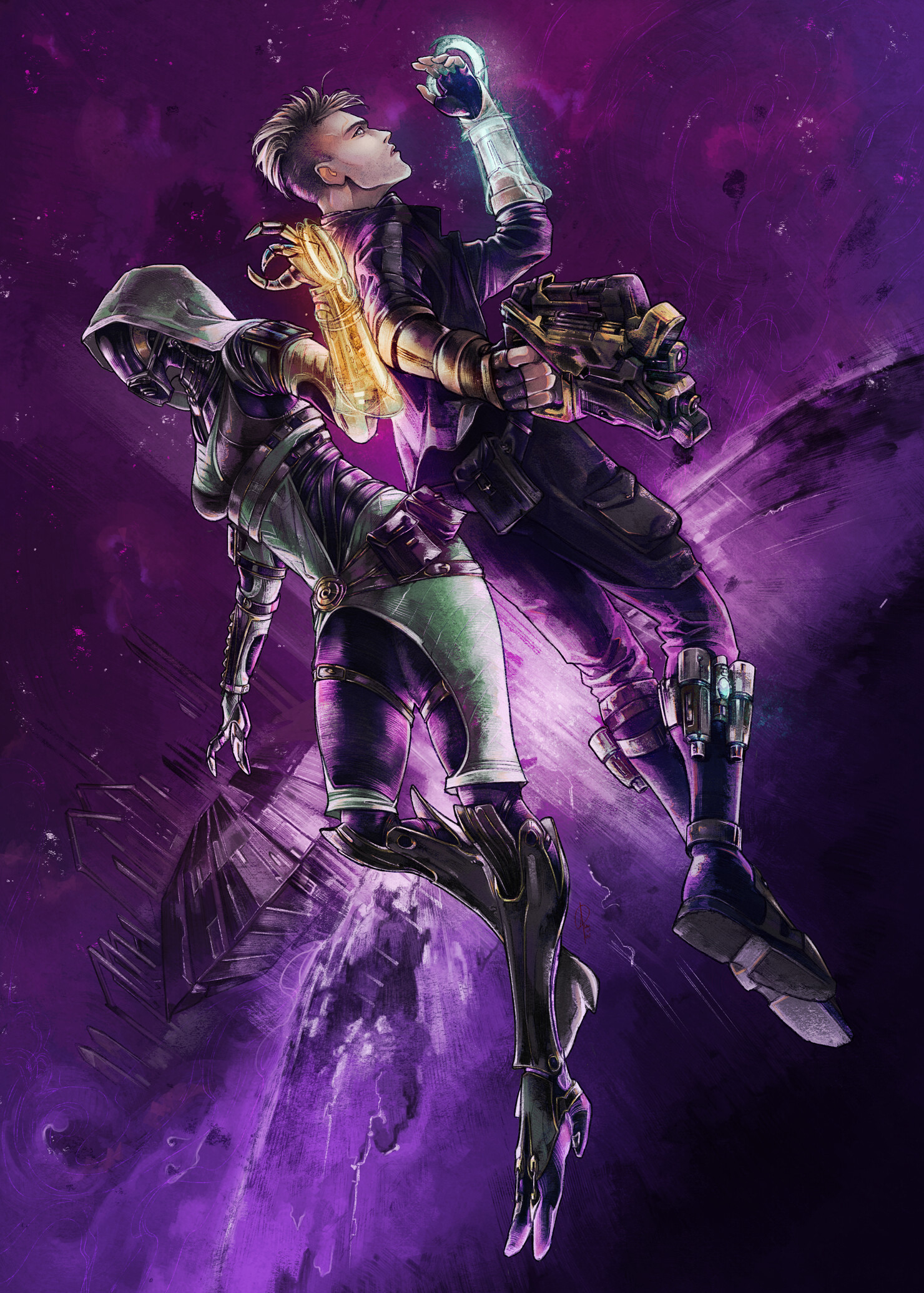 ArtStation - [ 커미션 ] - Mass Effect + Asher and Zina'Saann