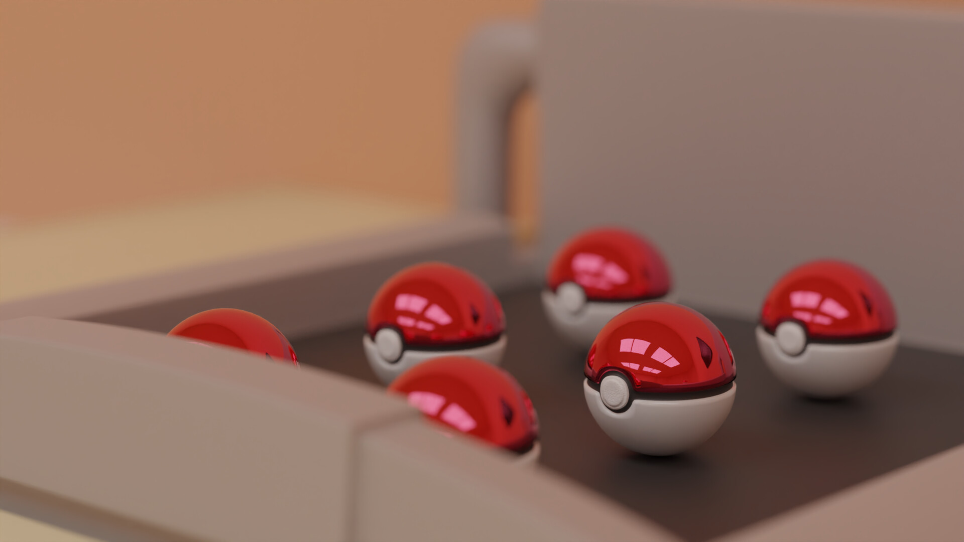 ArtStation - Pokeball collection
