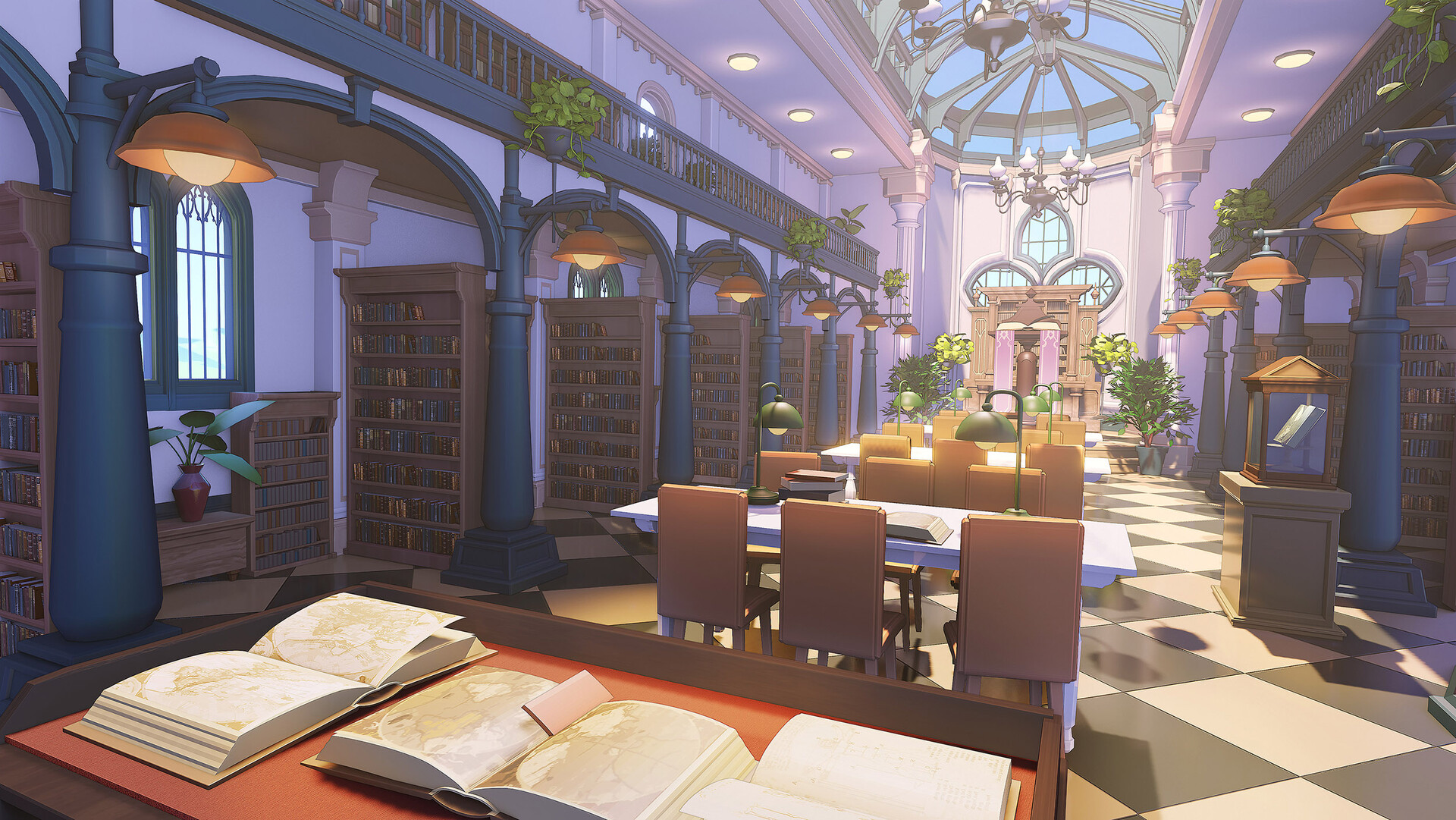 ArtStation - library 图书馆