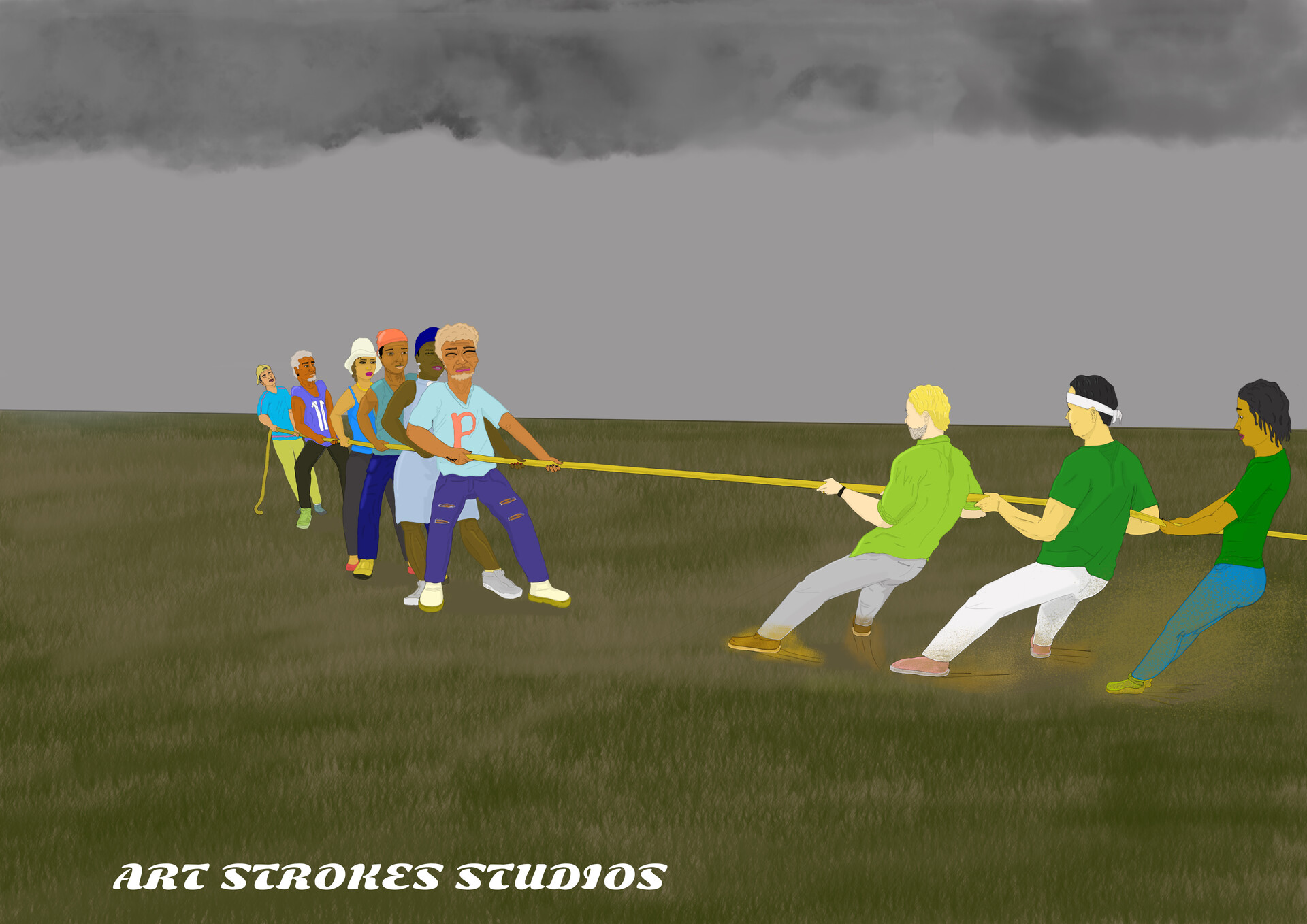 ArtStation - Tag of War