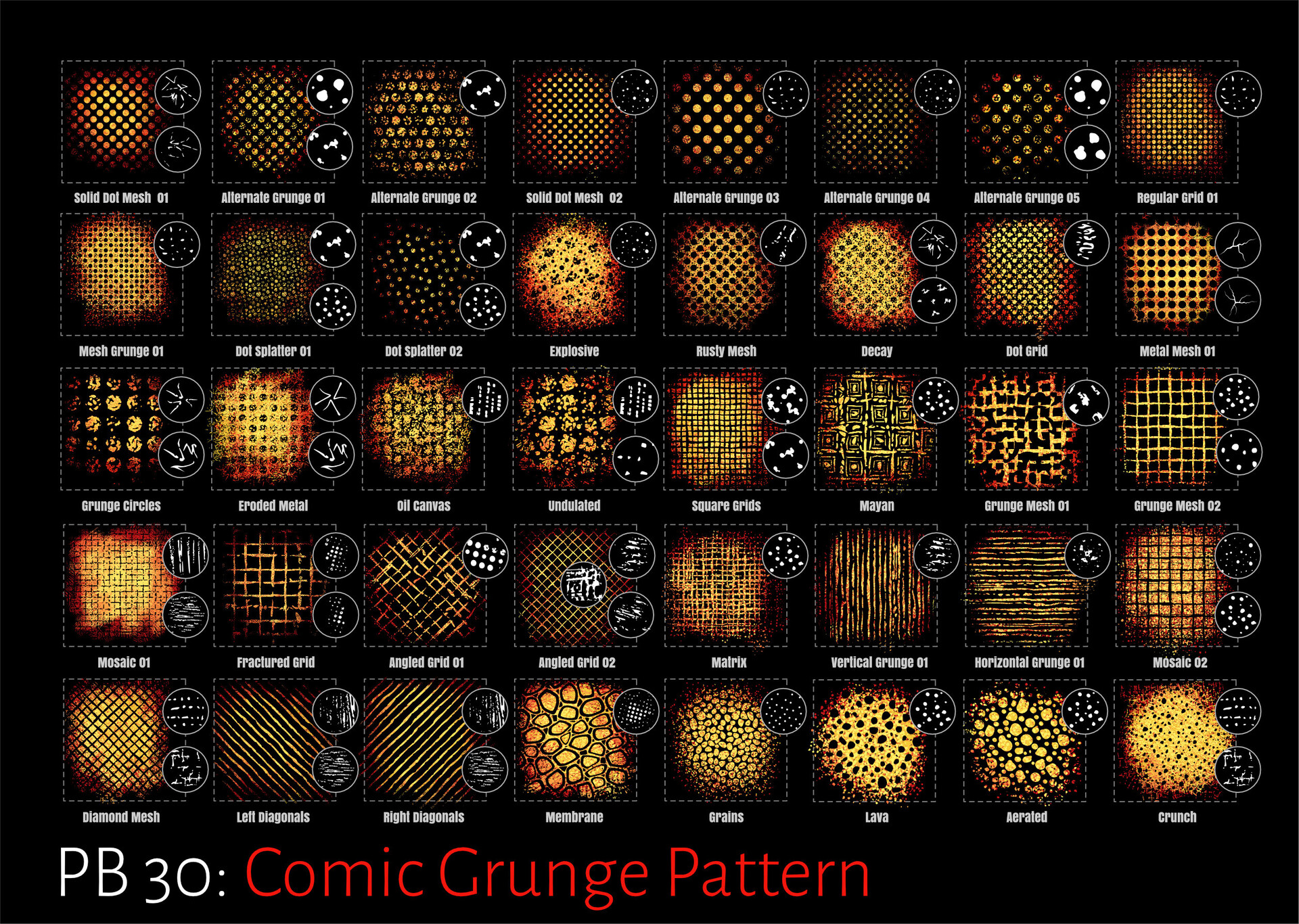 Stuart Ruecroft - Project Brush 30: Comic Grunge