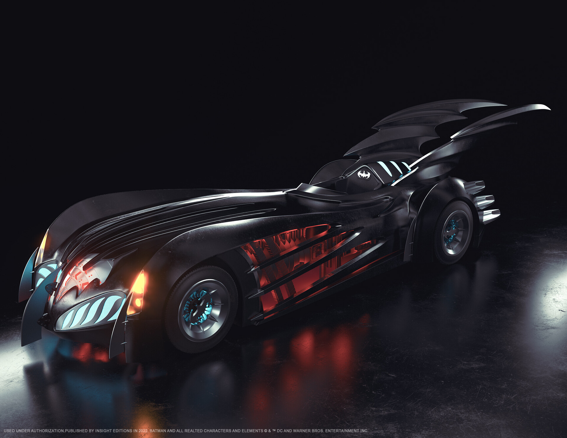 ArtStation - Batmobile Manual - Batman and Robin Batmobile
