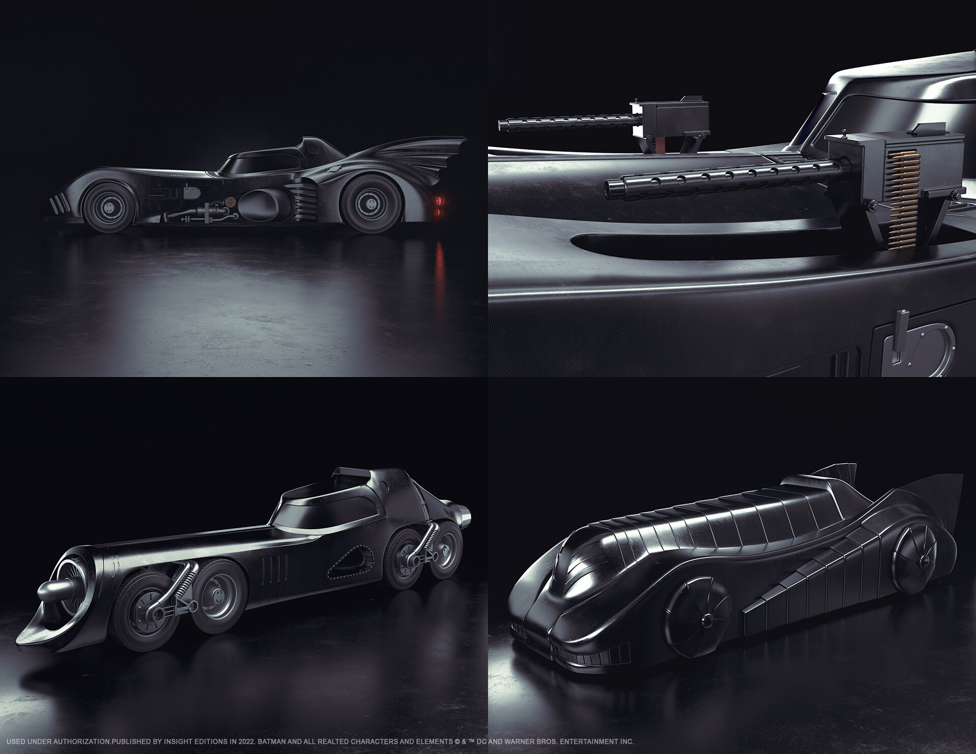 Łukasz Liszko - Batmobile Manual - Tim Burton Batmobile / Batmissile