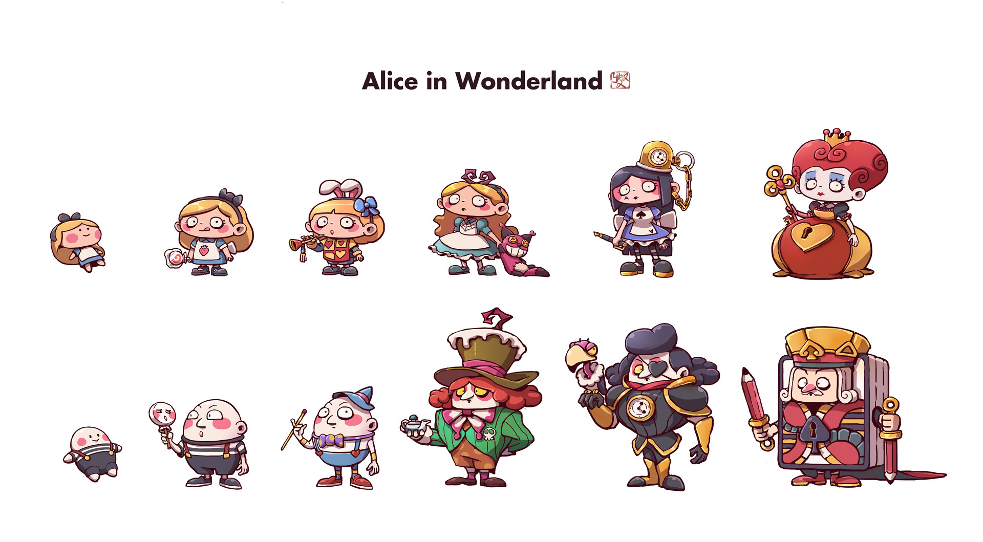 ArtStation - Alice in wonderland