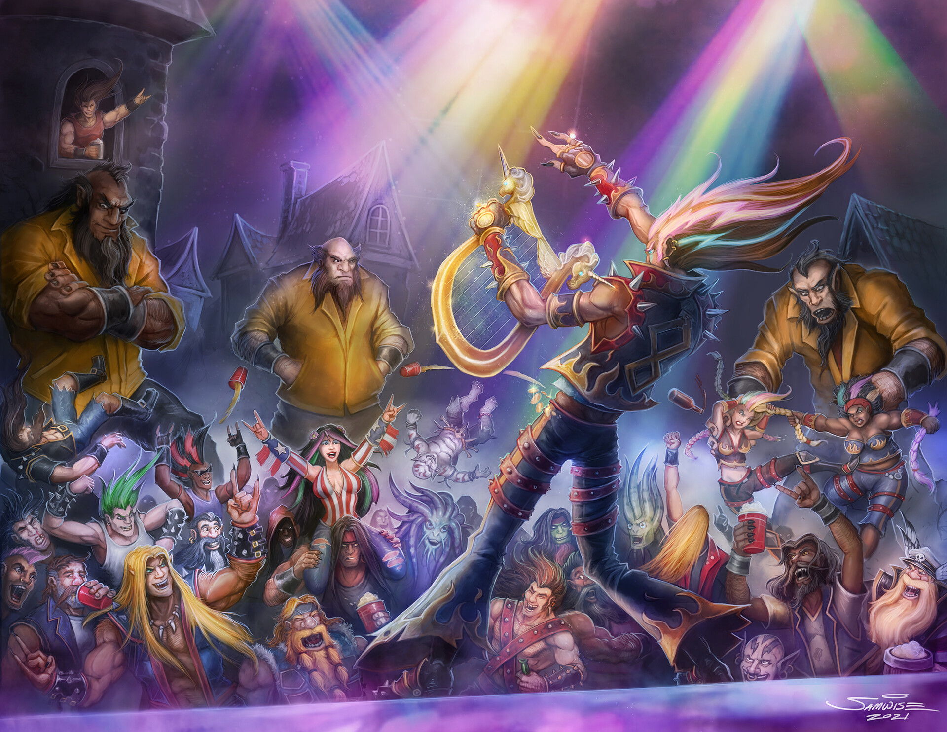 Panda Shaman Wallpaper