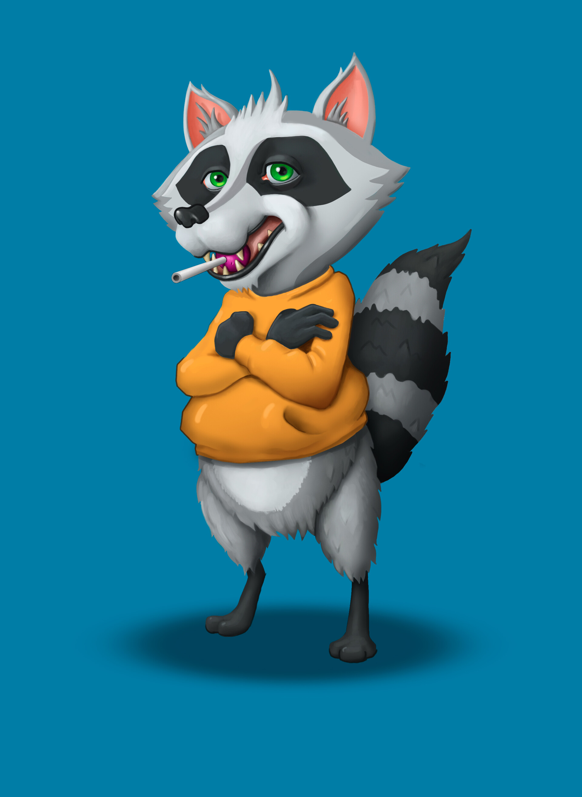 ArtStation - Racoon Boozer
