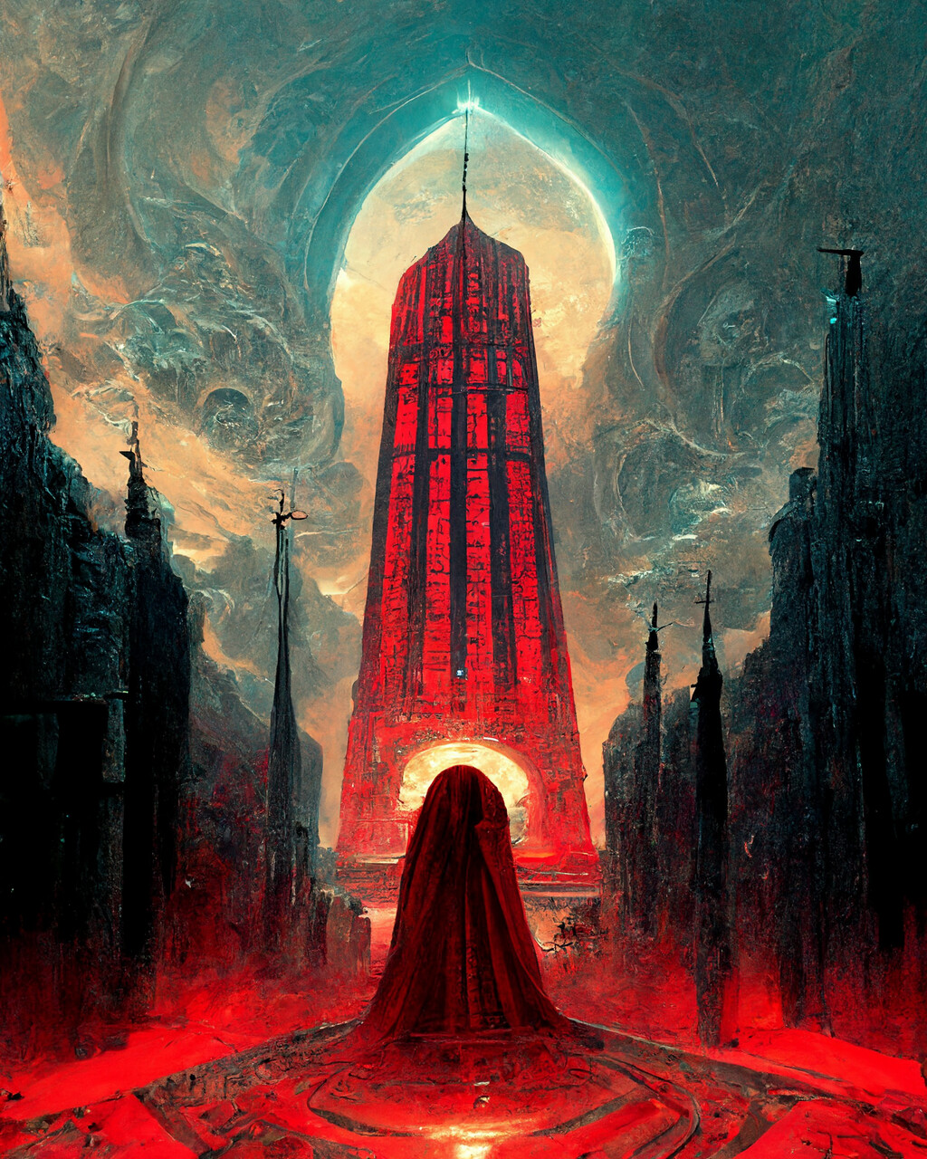 ArtStation - Crimson Tower Gatekeeper