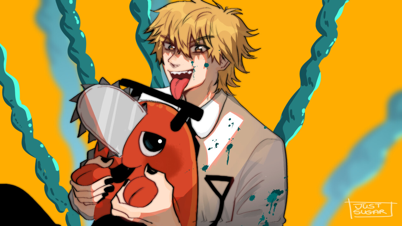 ArtStation - Chainsaw Man Denji.