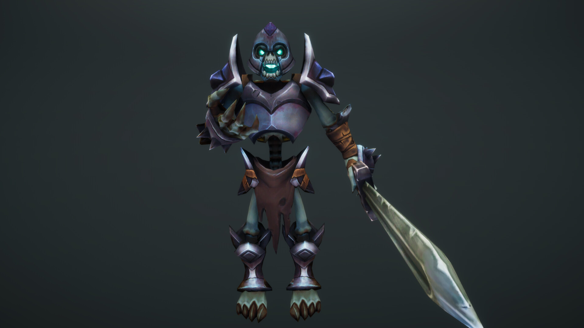 ArtStation - Hand Painted Skeleton