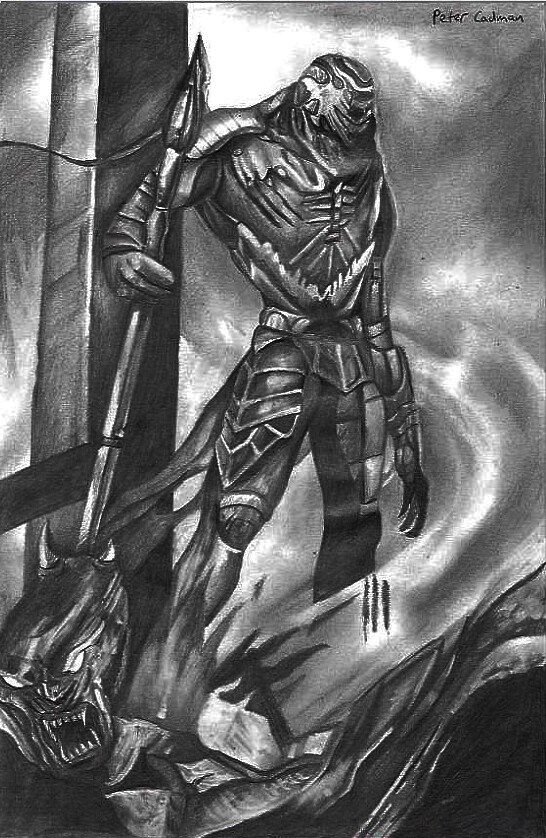 ArtStation - Detailed alien drawing/illustration2