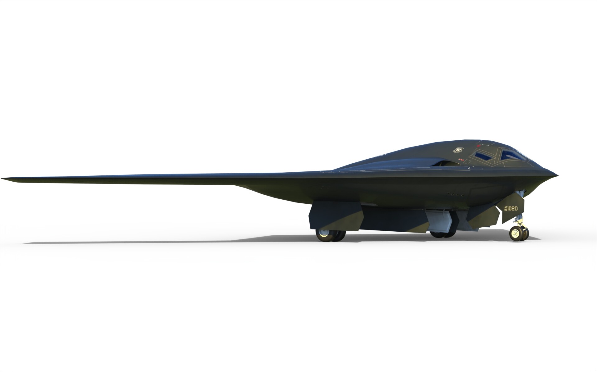 Tim Samedov - B-21 Raider bomber 3D model