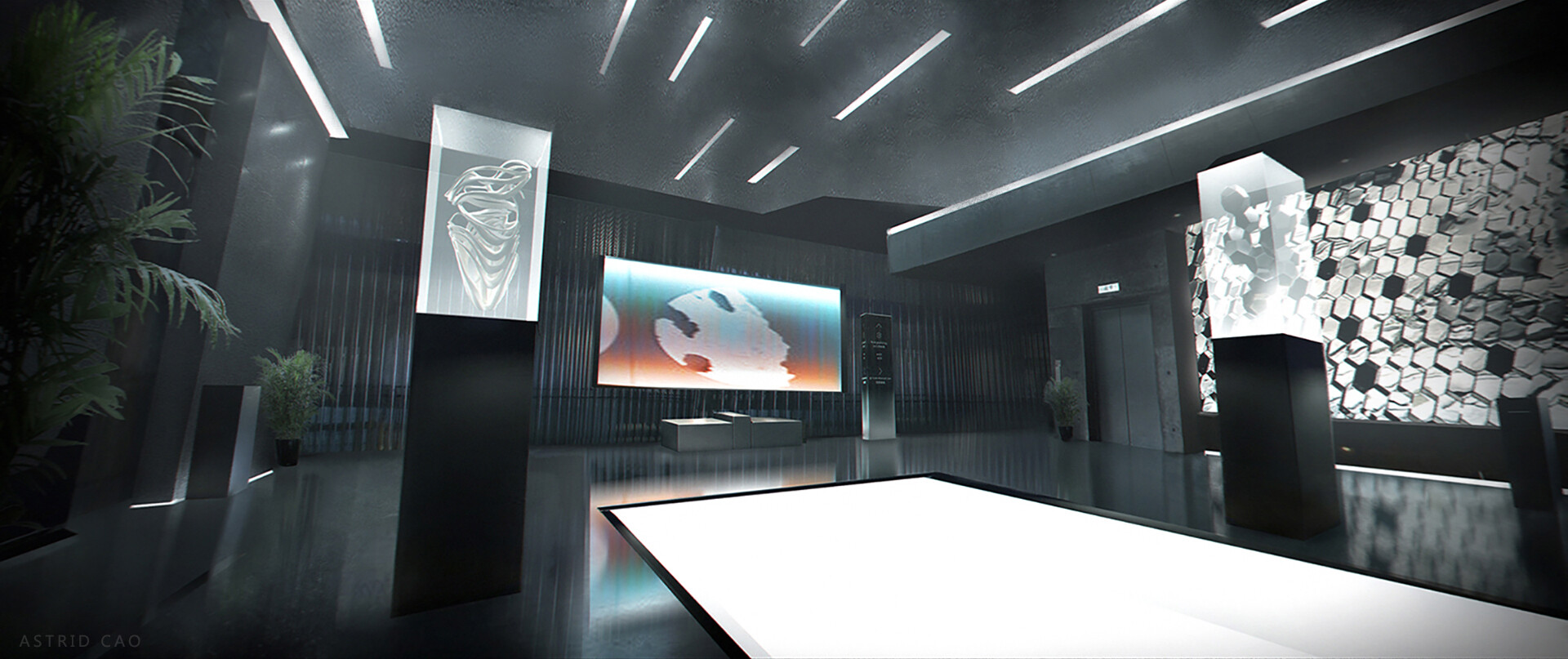 ArtStation - Office Lobby