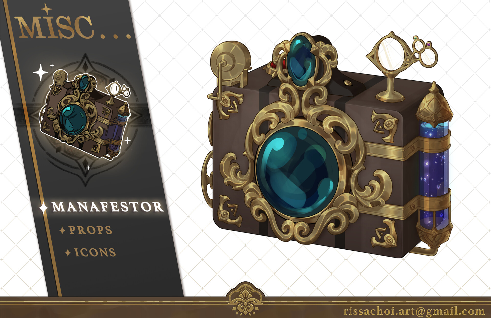 ArtStation - 'Camera' Prop Concept - Manafestor