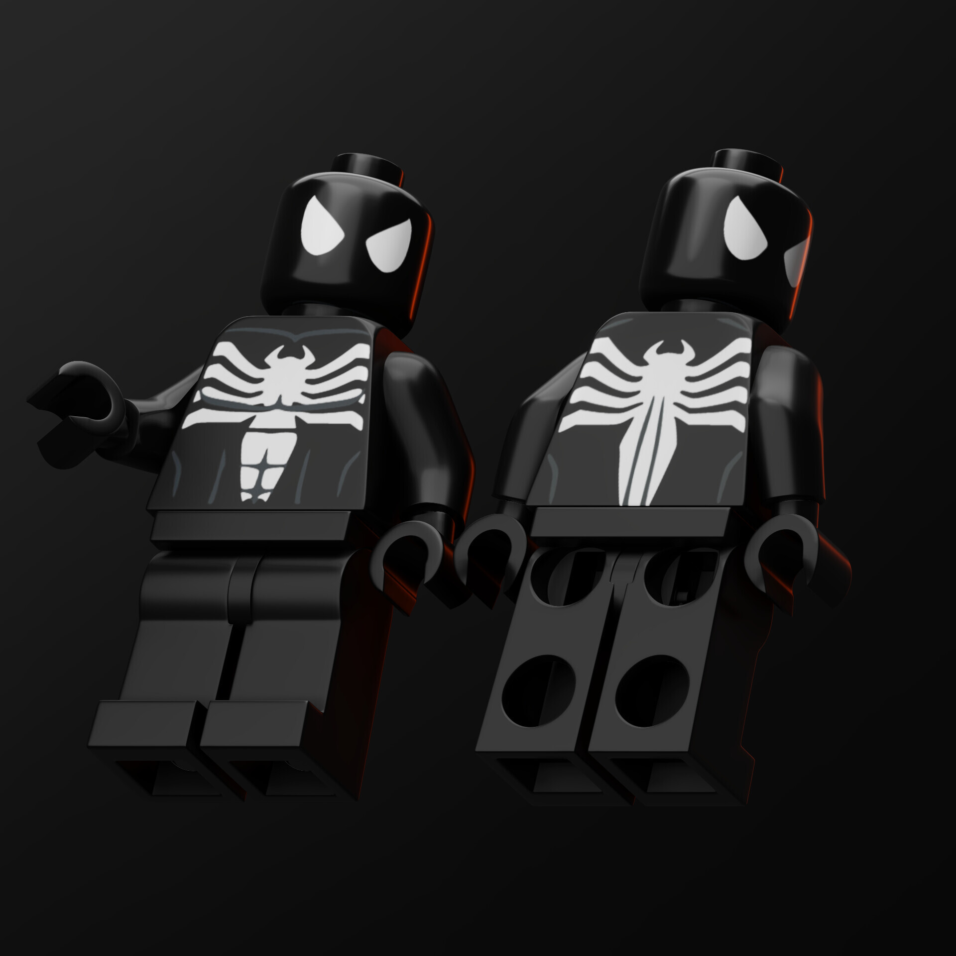 Black Spiderman Lego
