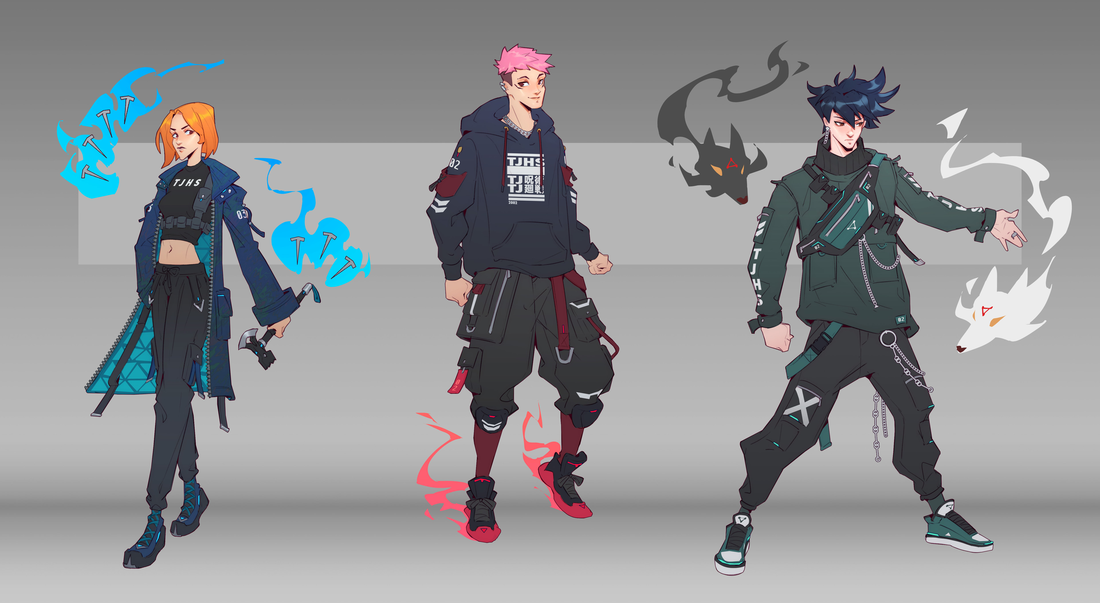 Devin Yang | Online Portfolio - JJK x Techwear