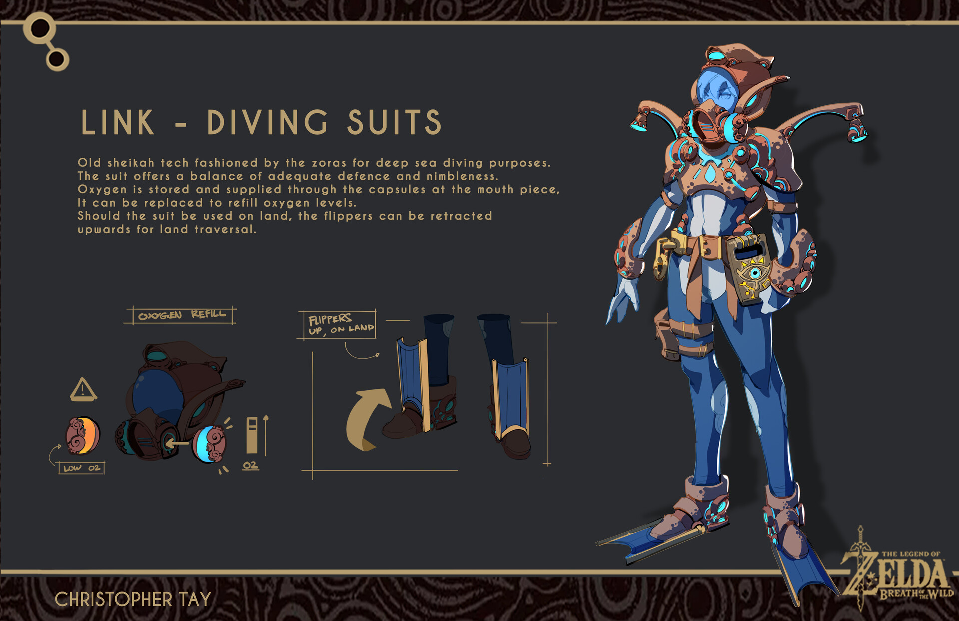 Christopher Tay - Zelda: Heart of the Abyss