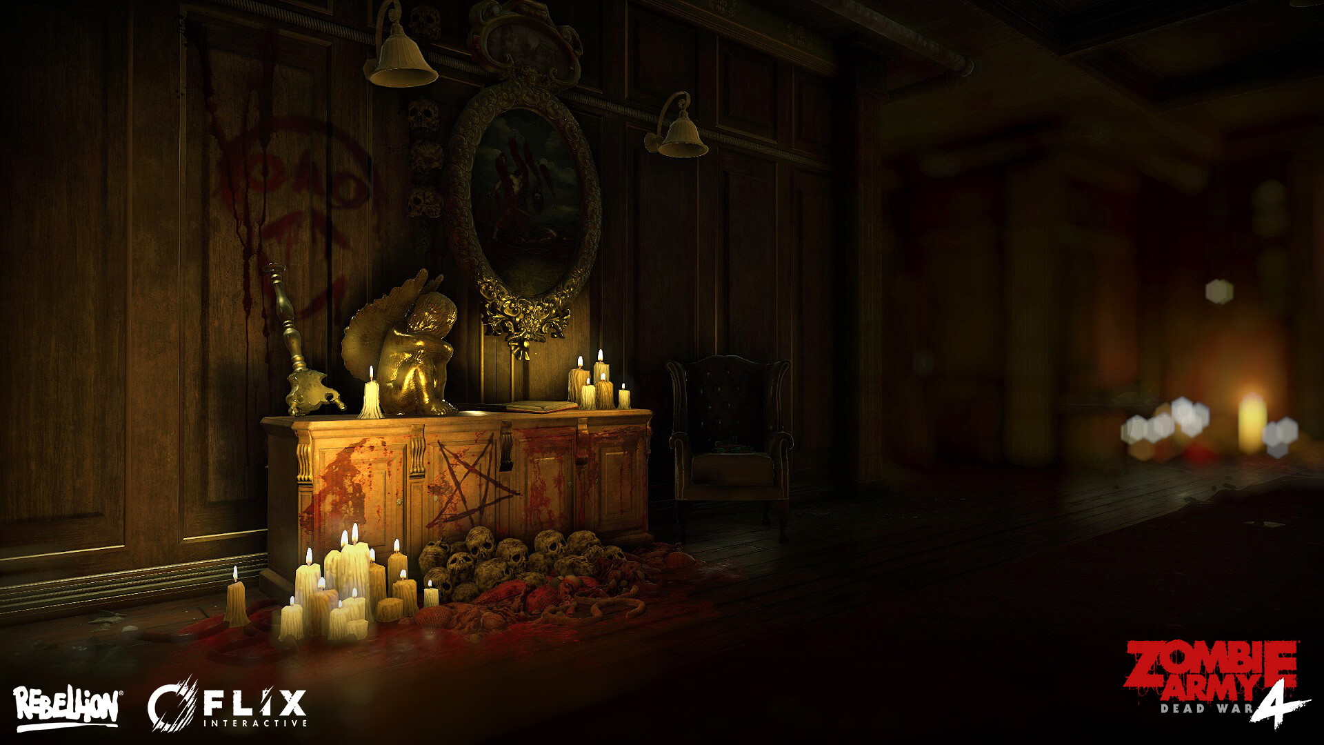 Hannah Dickson - Zombie Army 4 - Dead Zeppelin - Officers' Quarters